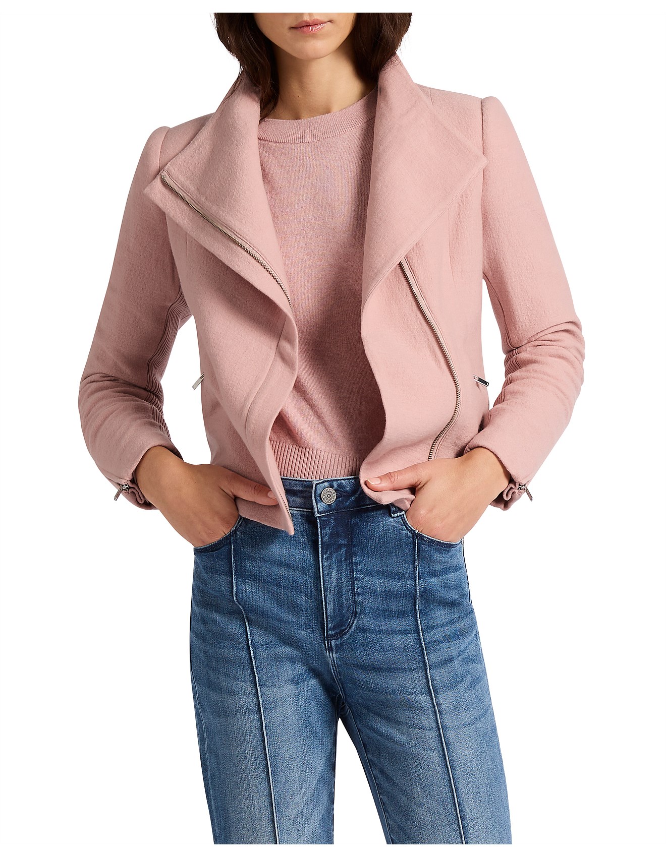 Marcs Women Lani Felted Wool Jacket | David Jones