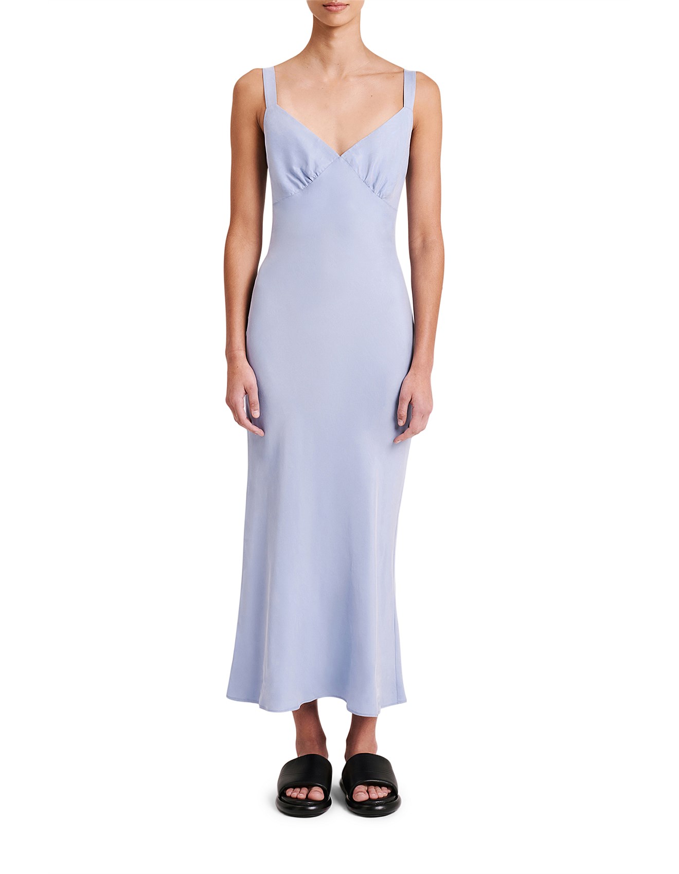 Nude Lucy Roni Cupro Slip Dress | David Jones
