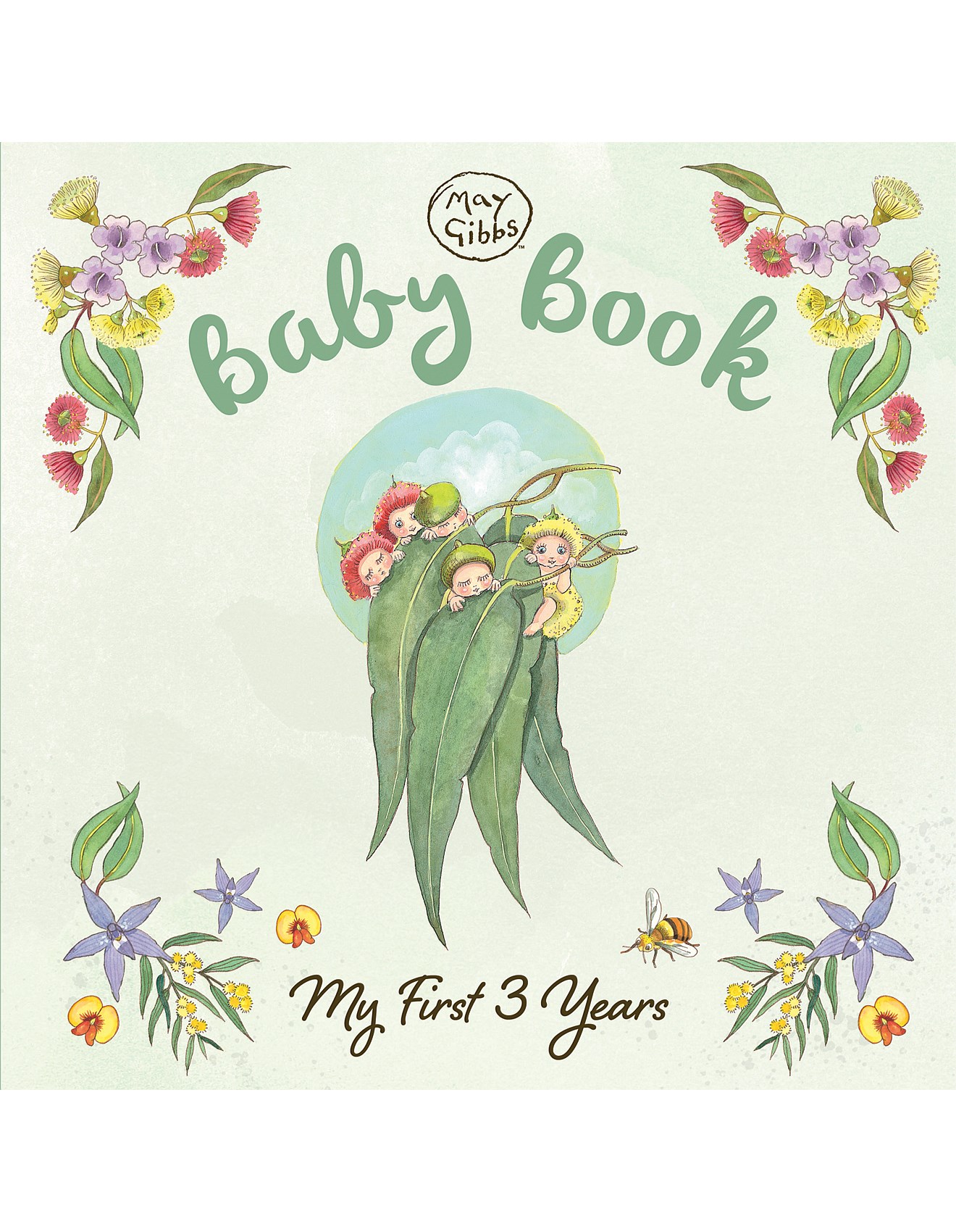 Scholastic Baby Book My First 3 Years May Gibbs | David Jones