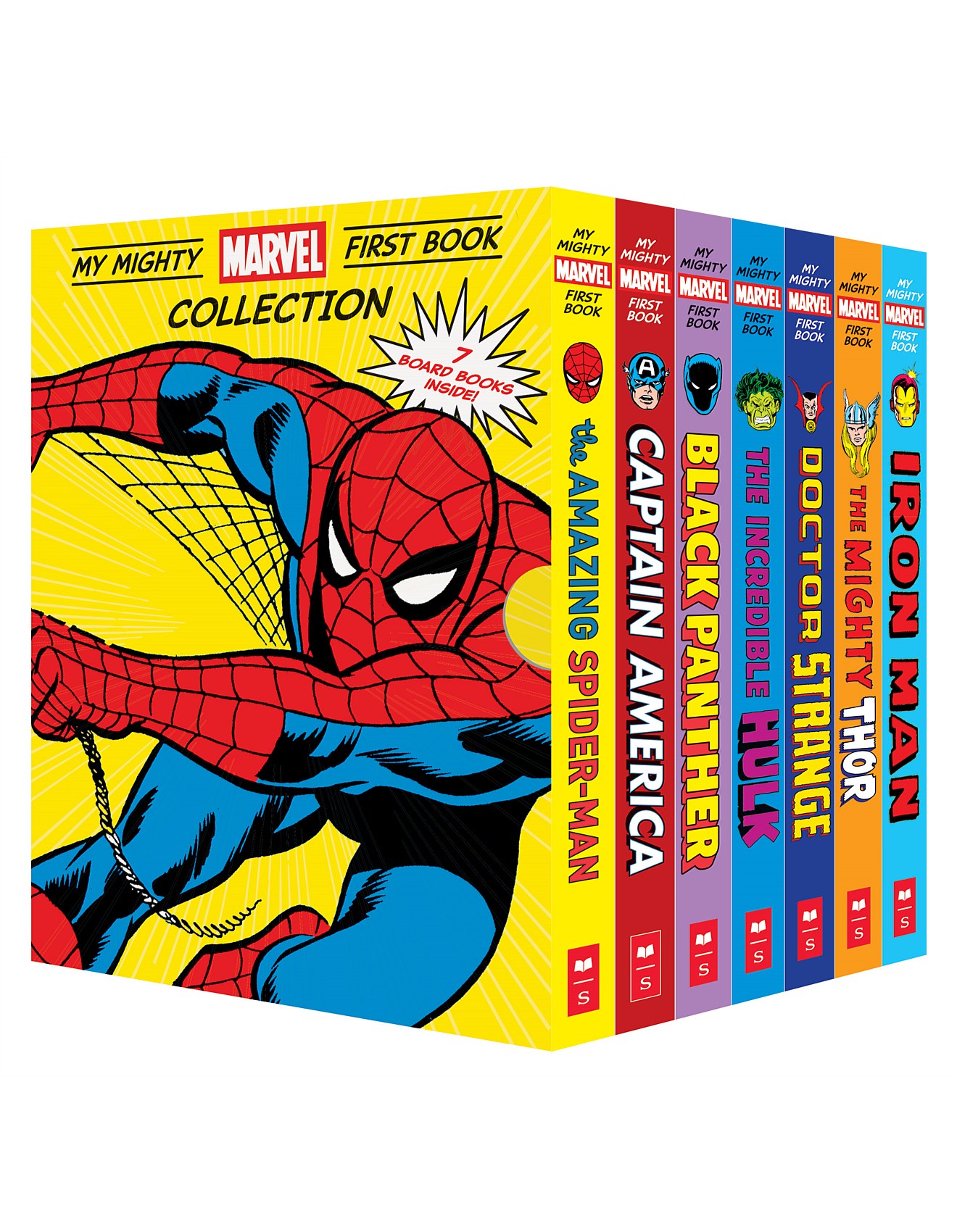 Scholastic My Mighty Marvel First 7 Book Collection | David Jones