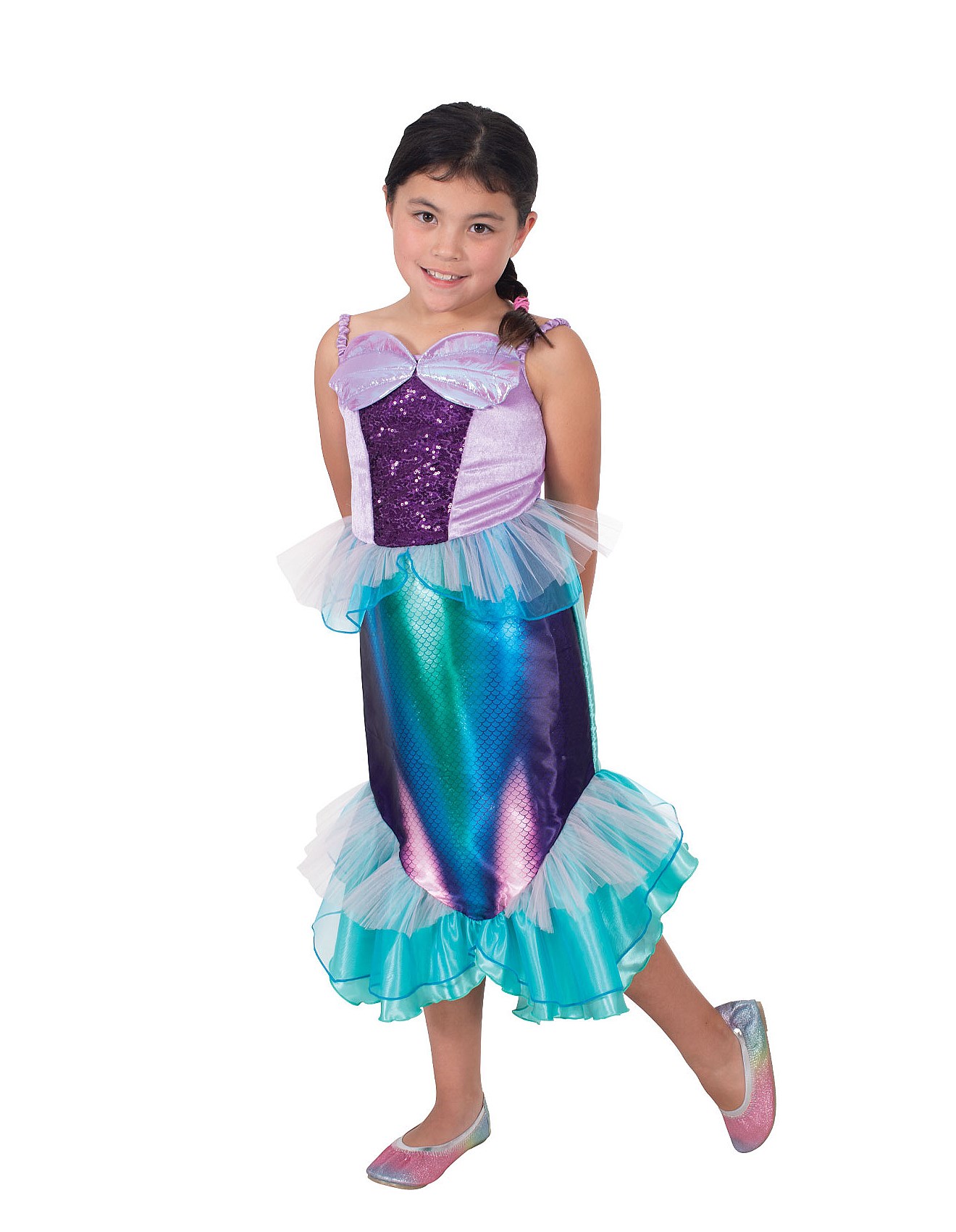 Rubies Ariel Tlm Live Action Deluxe Costume -Size 6-8 | David Jones