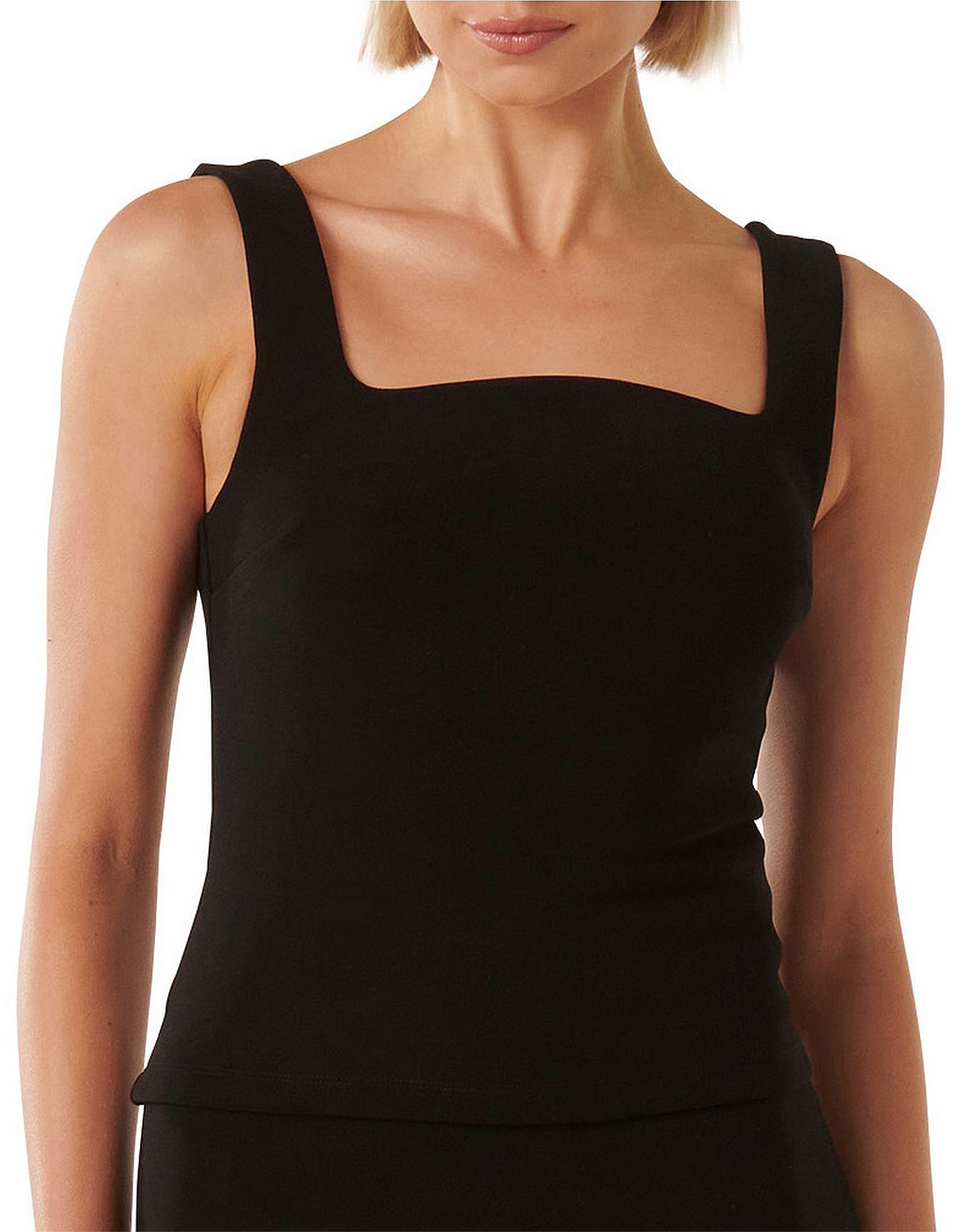 Forever New Charlotte Curved Neck Tank | David Jones