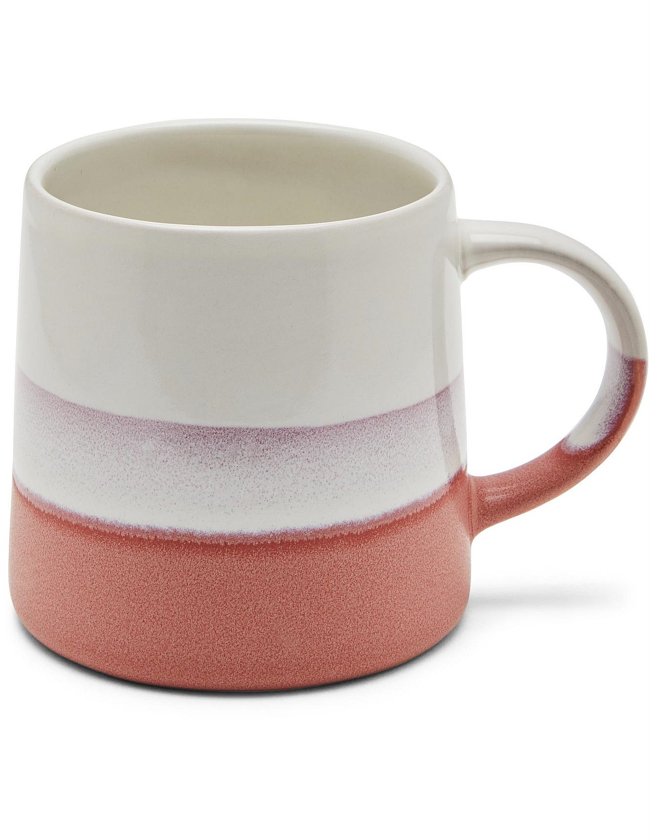 David Jones Ayr Pink Ombre Glaze Mug S4 | David Jones