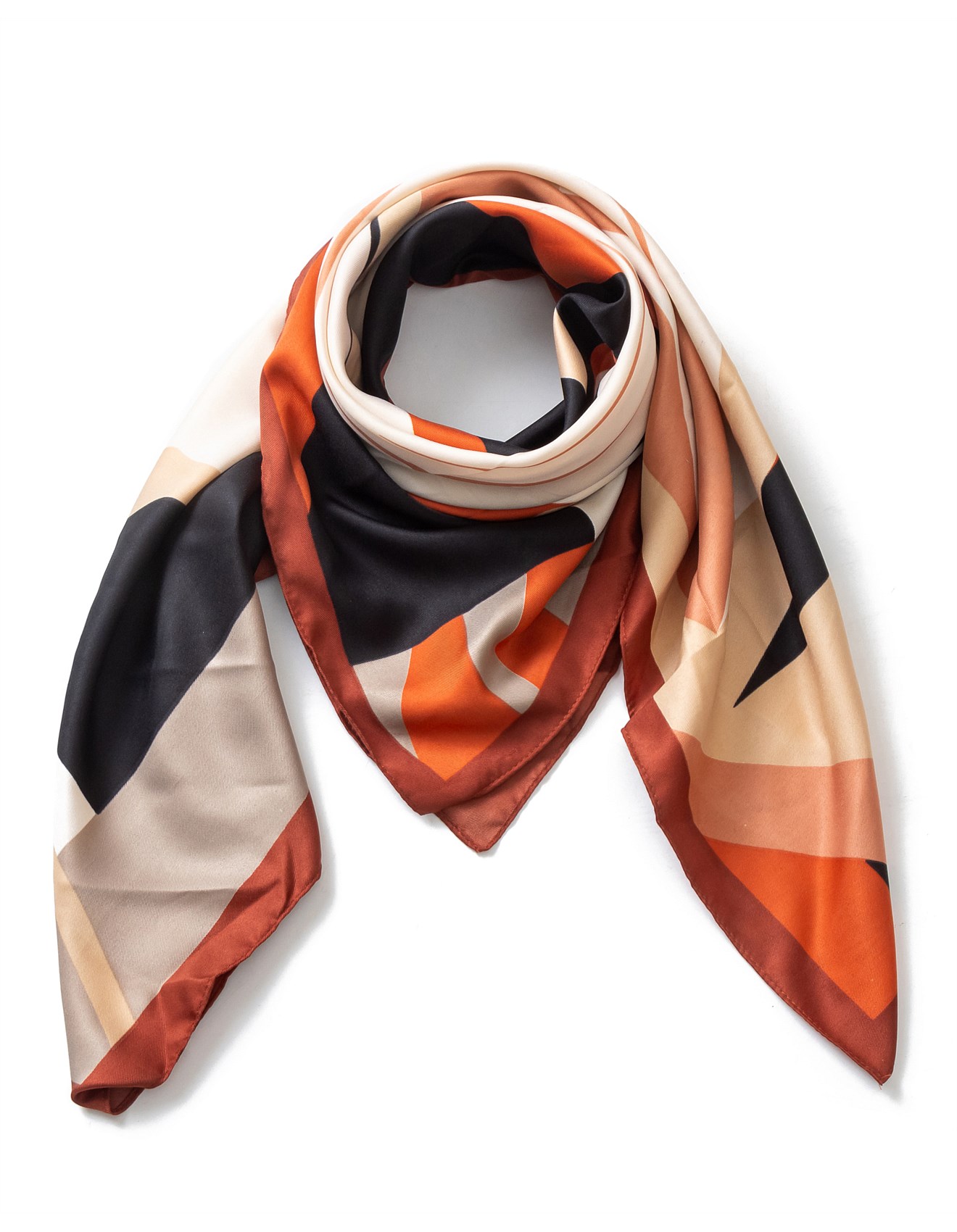 Gregory Ladner Floral Large Square Scarf | David Jones