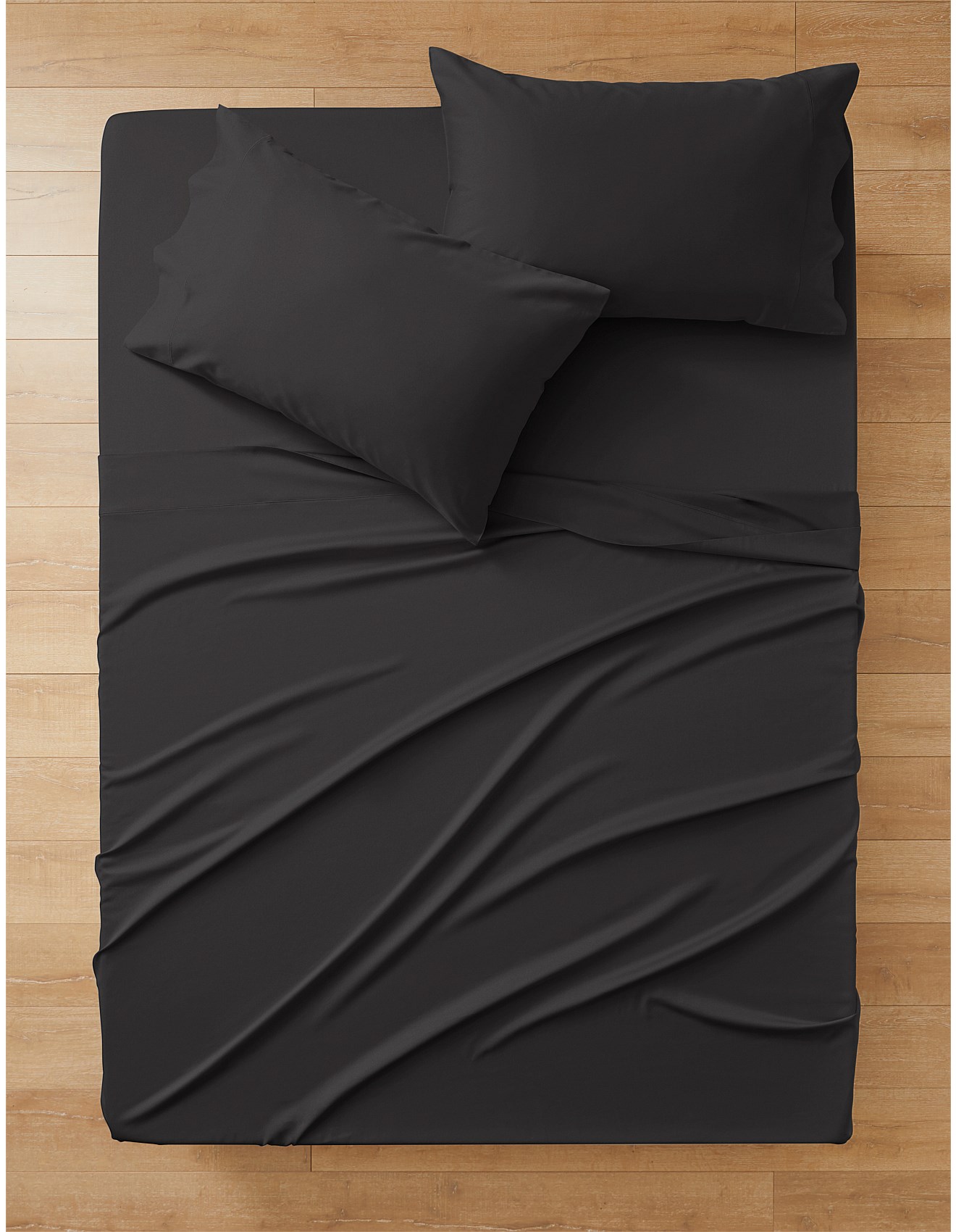 Cotton House Haven Double Sheet Set In Charcoal | David Jones