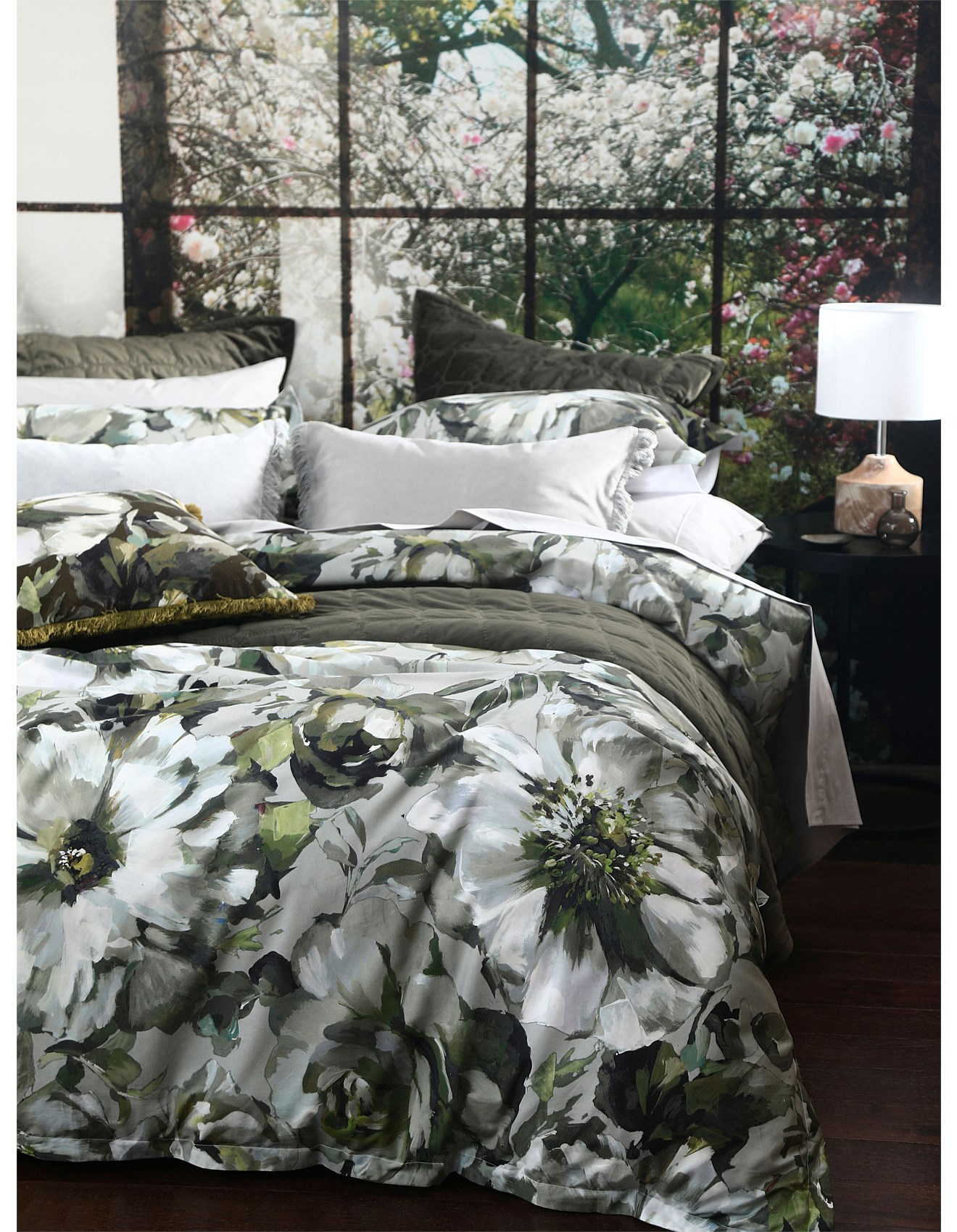 Mm Linen Queen Quilt Cover Set Mara | David Jones