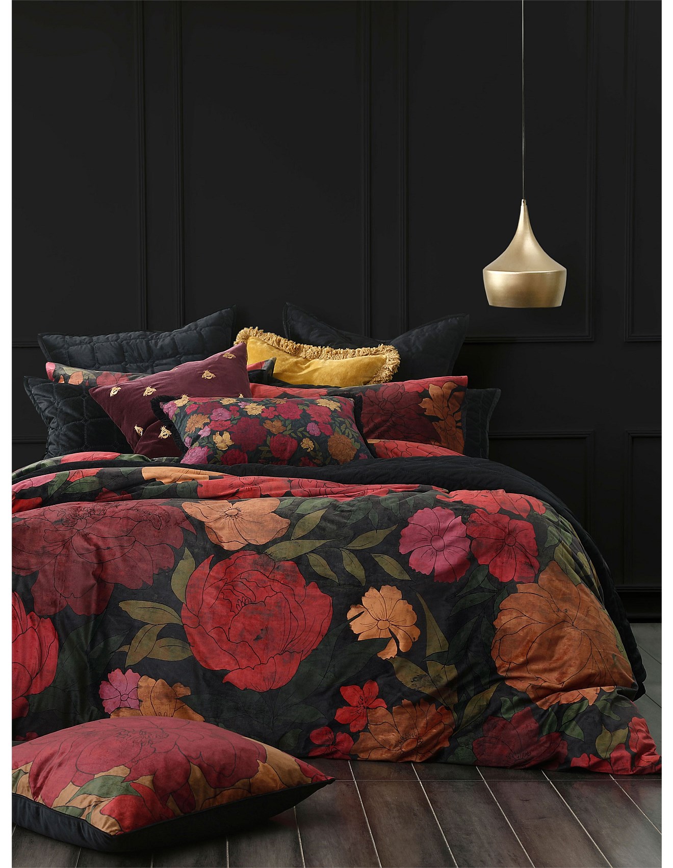 Mm Linen Queen Quilt Cover Set Sumi | David Jones