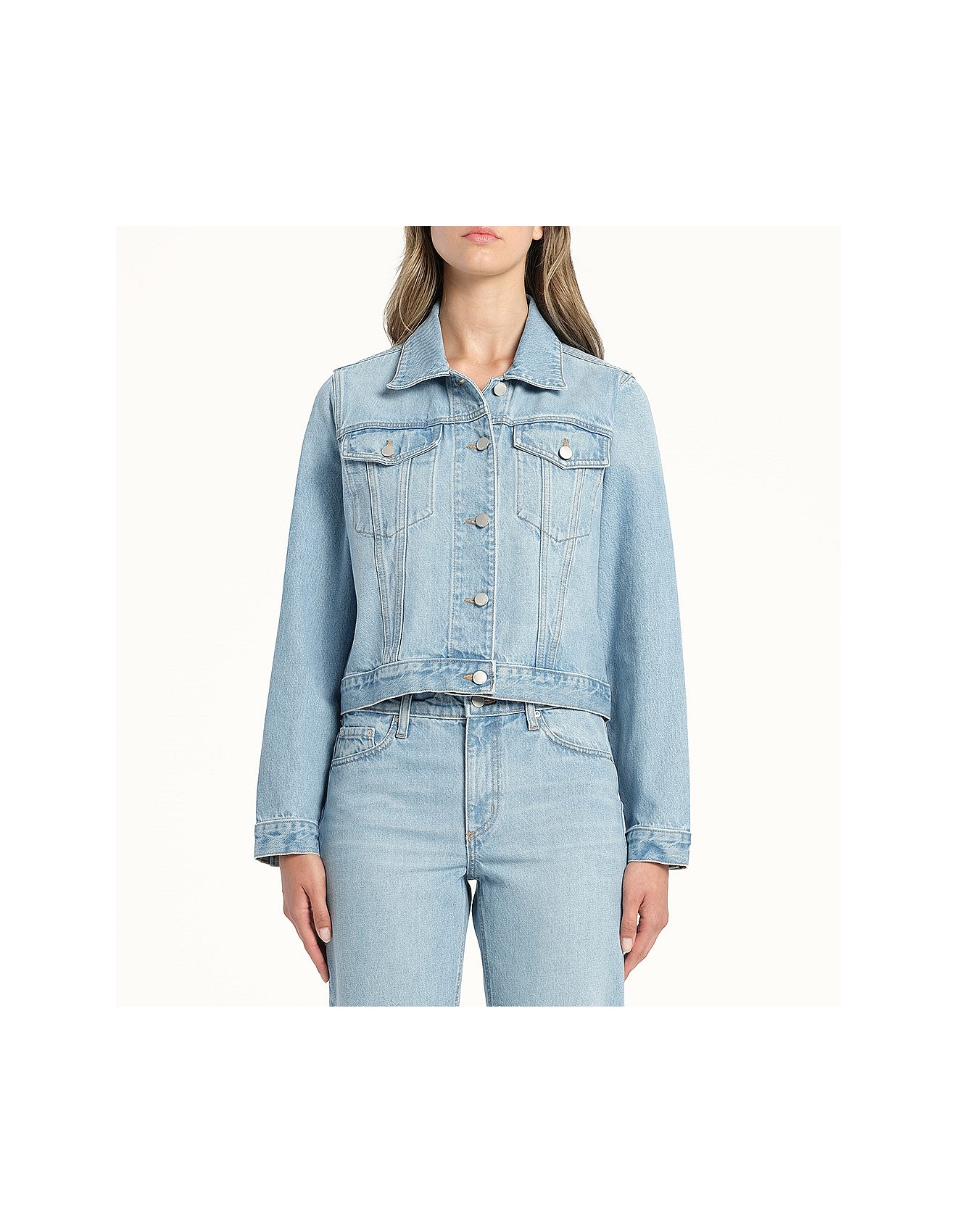 Nobody Denim Staple Denim Crop Jacket | David Jones