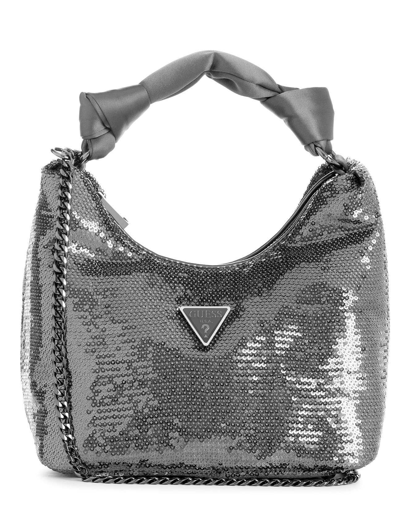 Guess Velina Sequin Top Handle Bag | David Jones