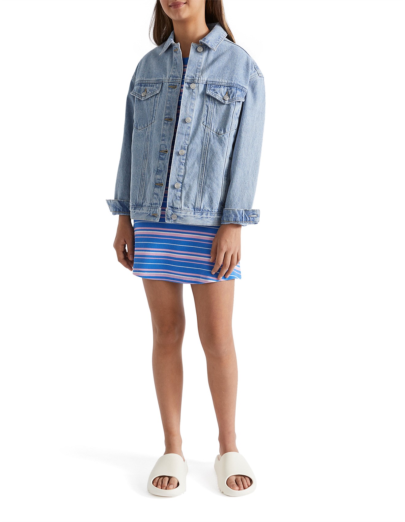 Seed Heritage Boyfriend Denim Jacket | David Jones