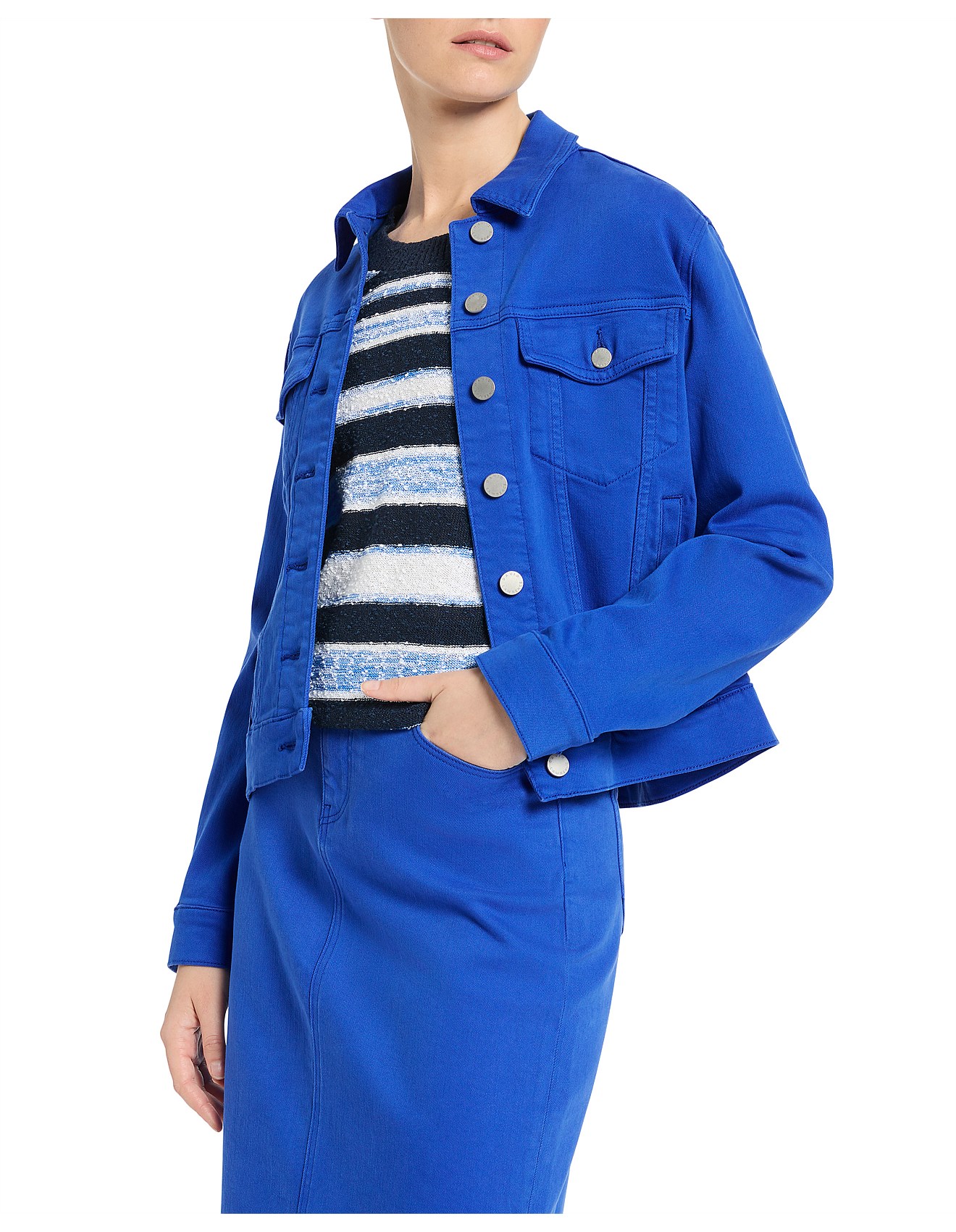 David Lawrence Aspen Denim Jacket | David Jones