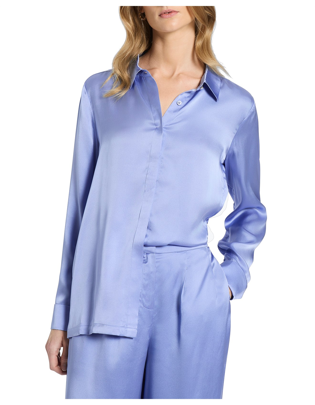 David Lawrence Archie Silk Shirt | David Jones