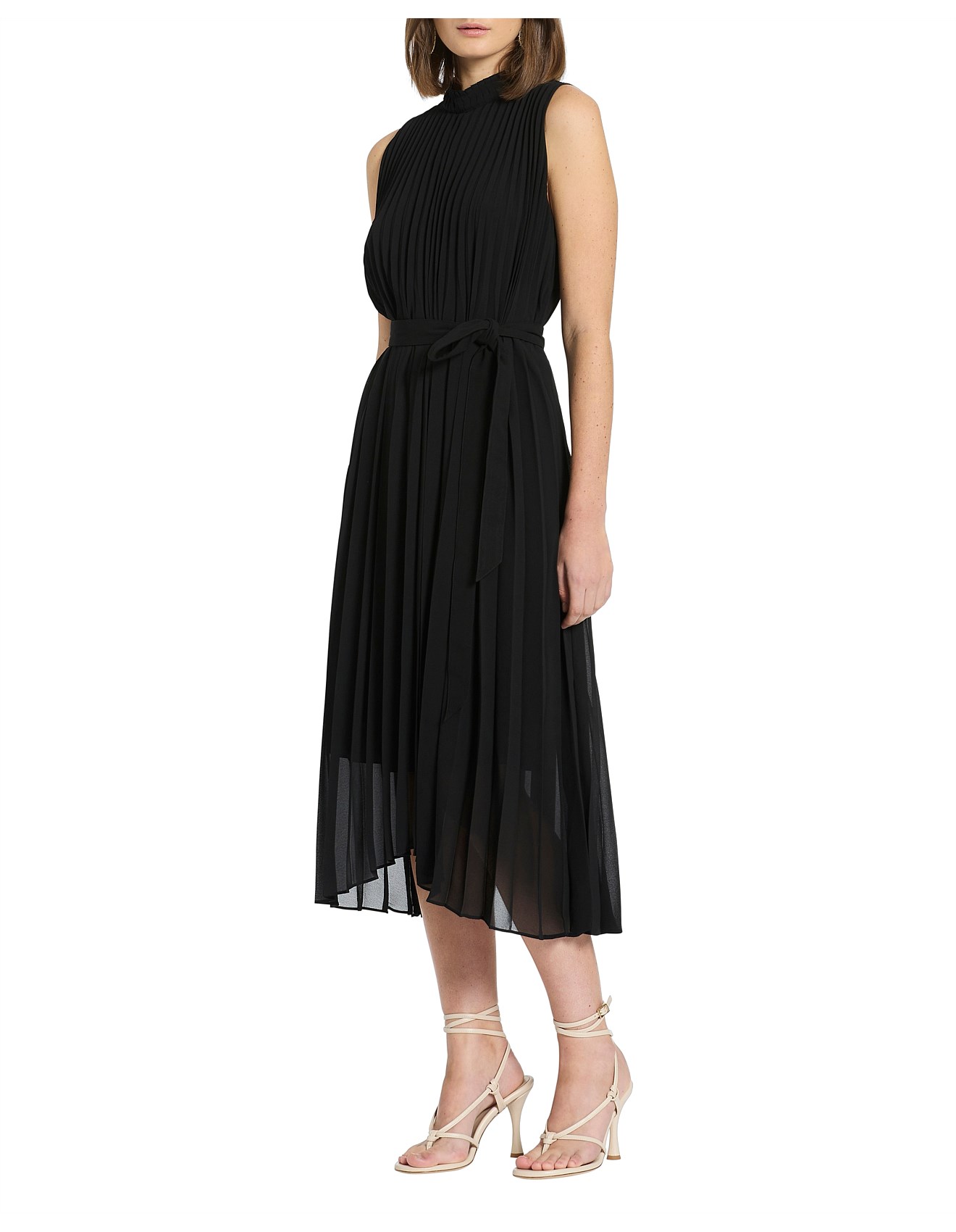 David Lawrence Amity Pleated Dress | David Jones