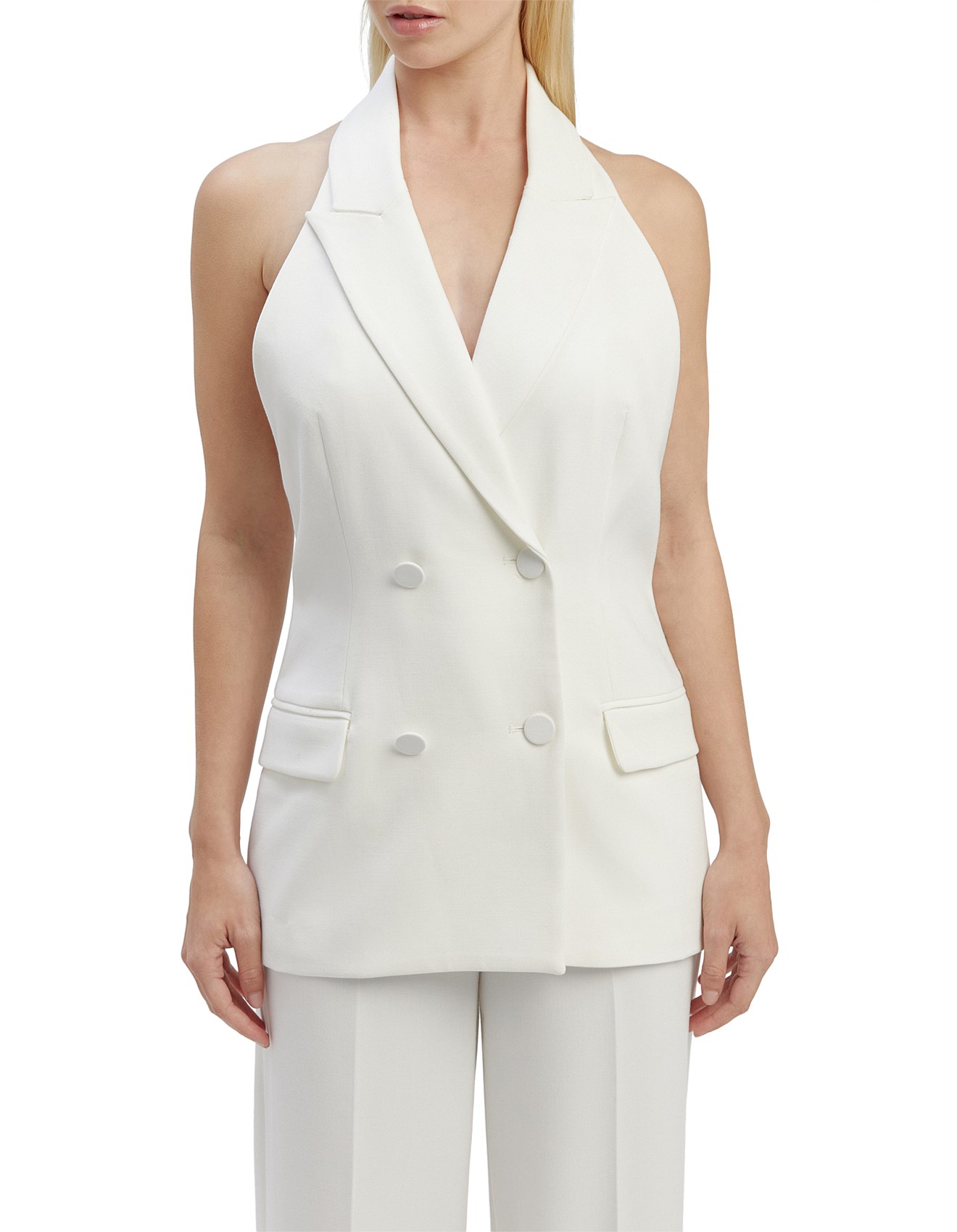 Bardot Freya Longline Vest | David Jones