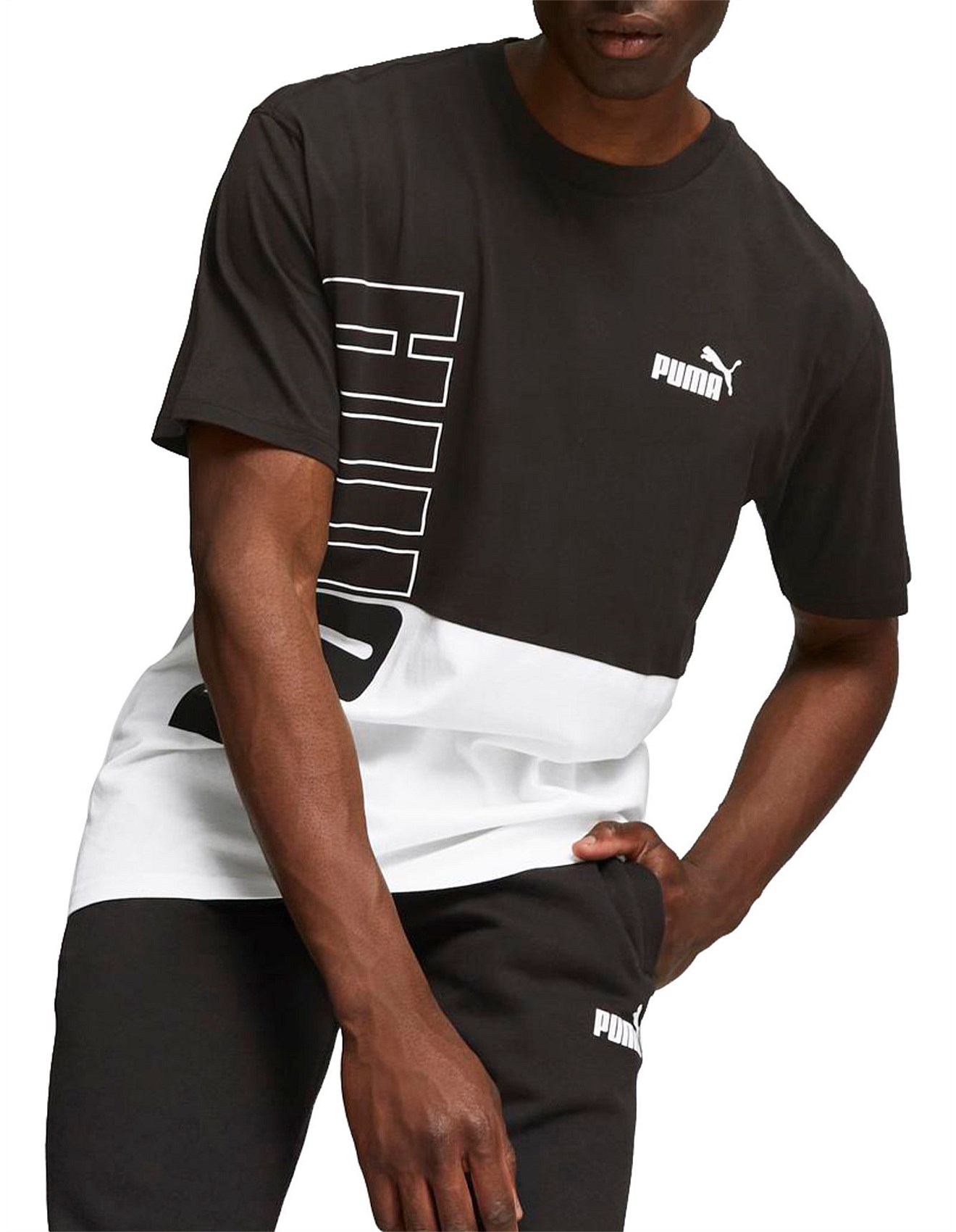 Puma Puma Power Colorblock Tee | David Jones