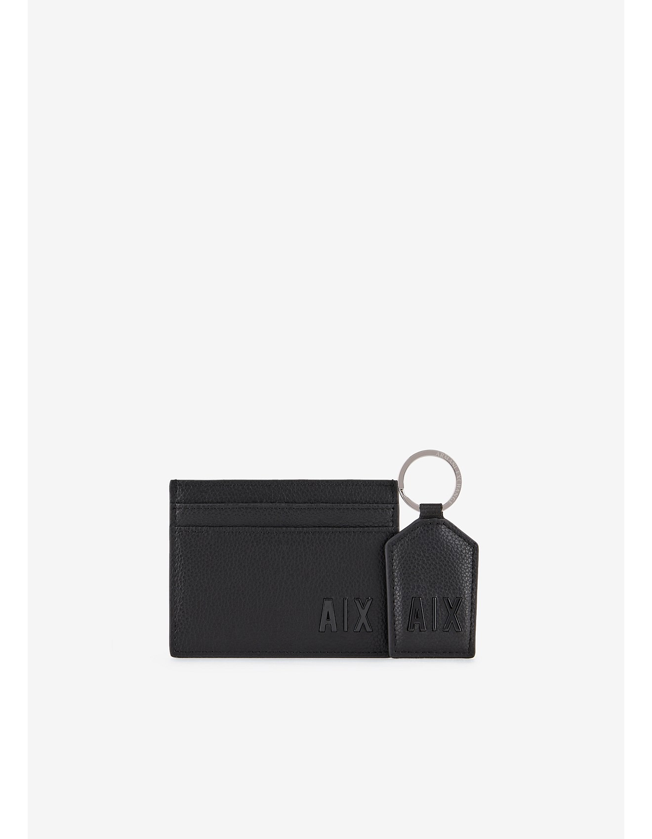 Armani Exchange Ortisei Card Holder & Key Ring Gift Set | David Jones