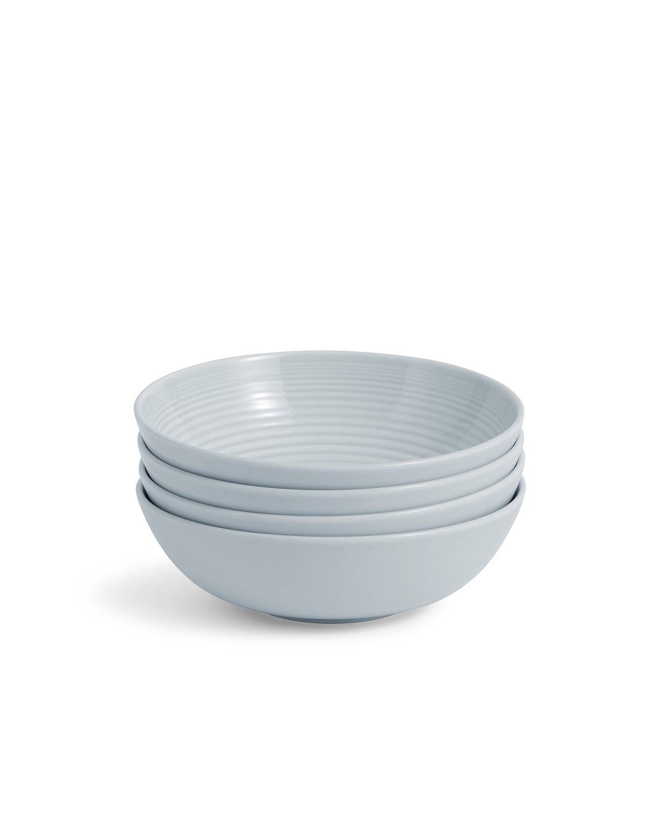 Royal Doulton Gordon Ramsay Maze Bowl 18cm Light Grey, Set Of 4 | David ...
