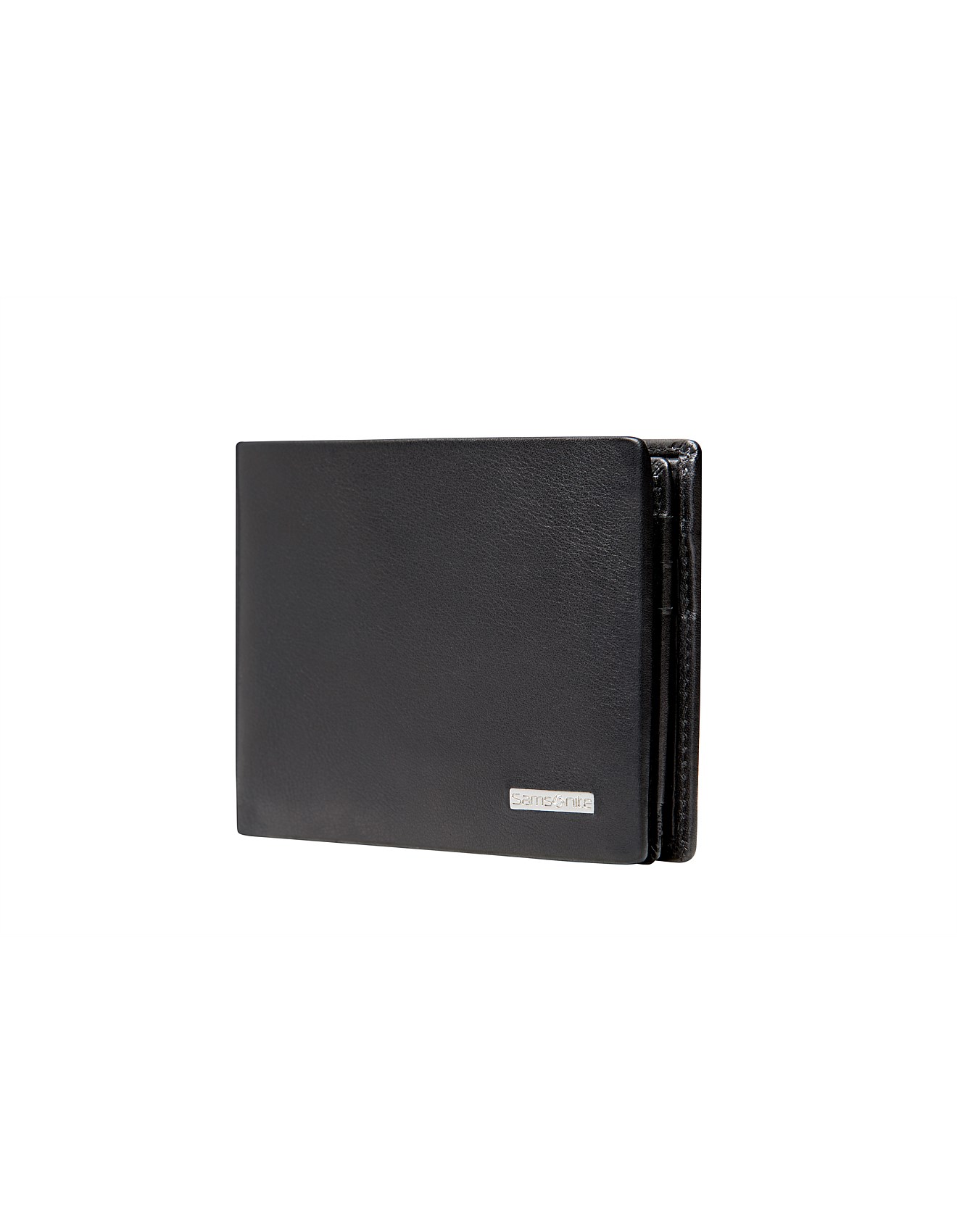 Samsonite Leather Wallet With Coin Pouch & Id + 7cc | David Jones