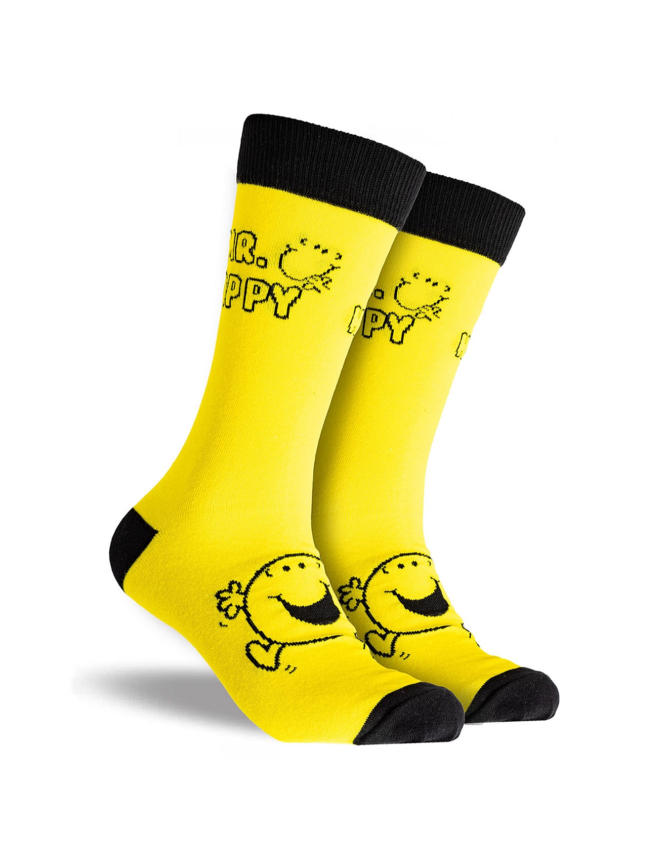 Mitch Dowd Mr. Happy Logo Sock | David Jones