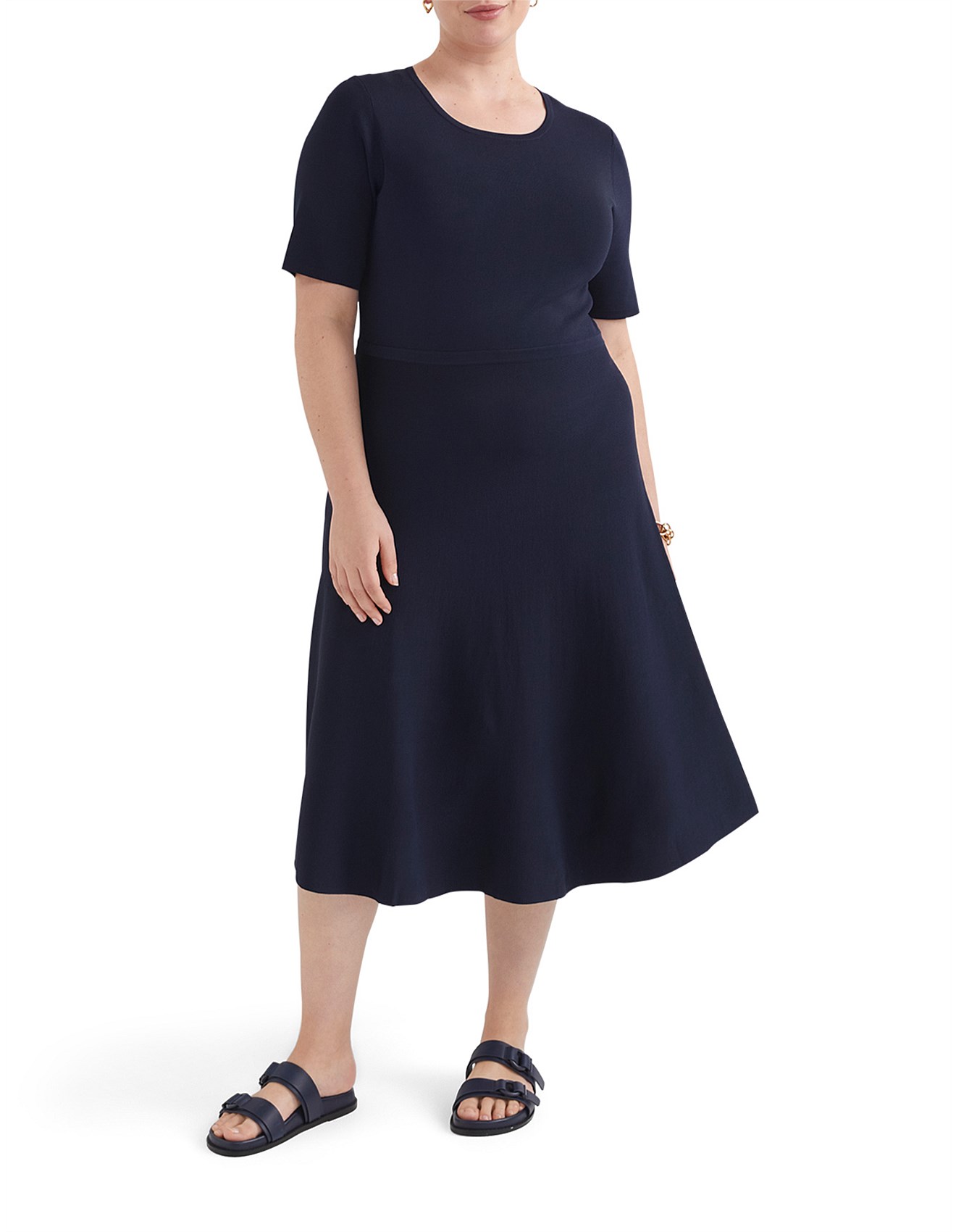 Commonry the Milano Sculpted Dress | David Jones