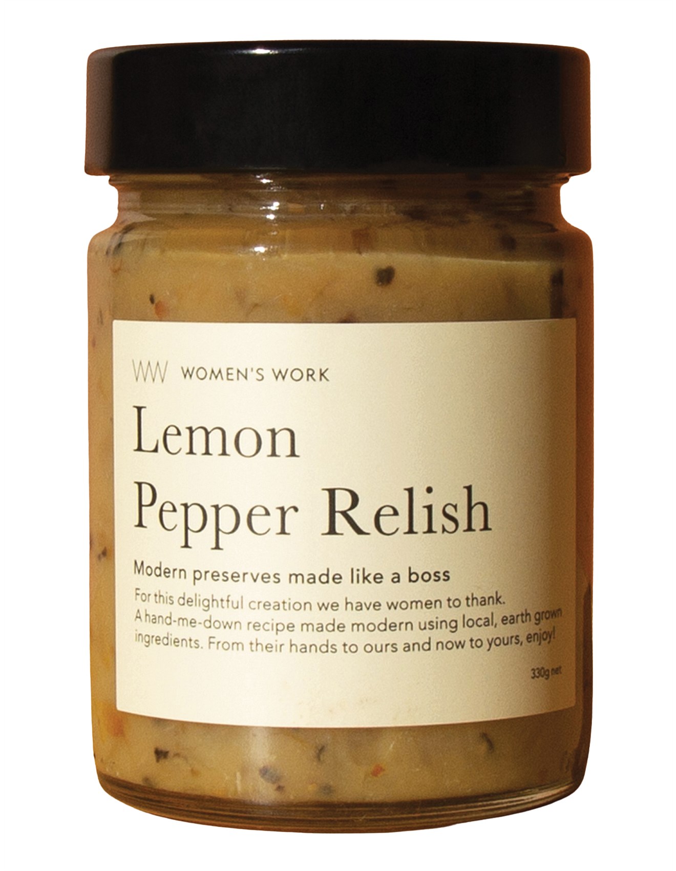 Women's Work Lemon Pepper Relish 330g | David Jones