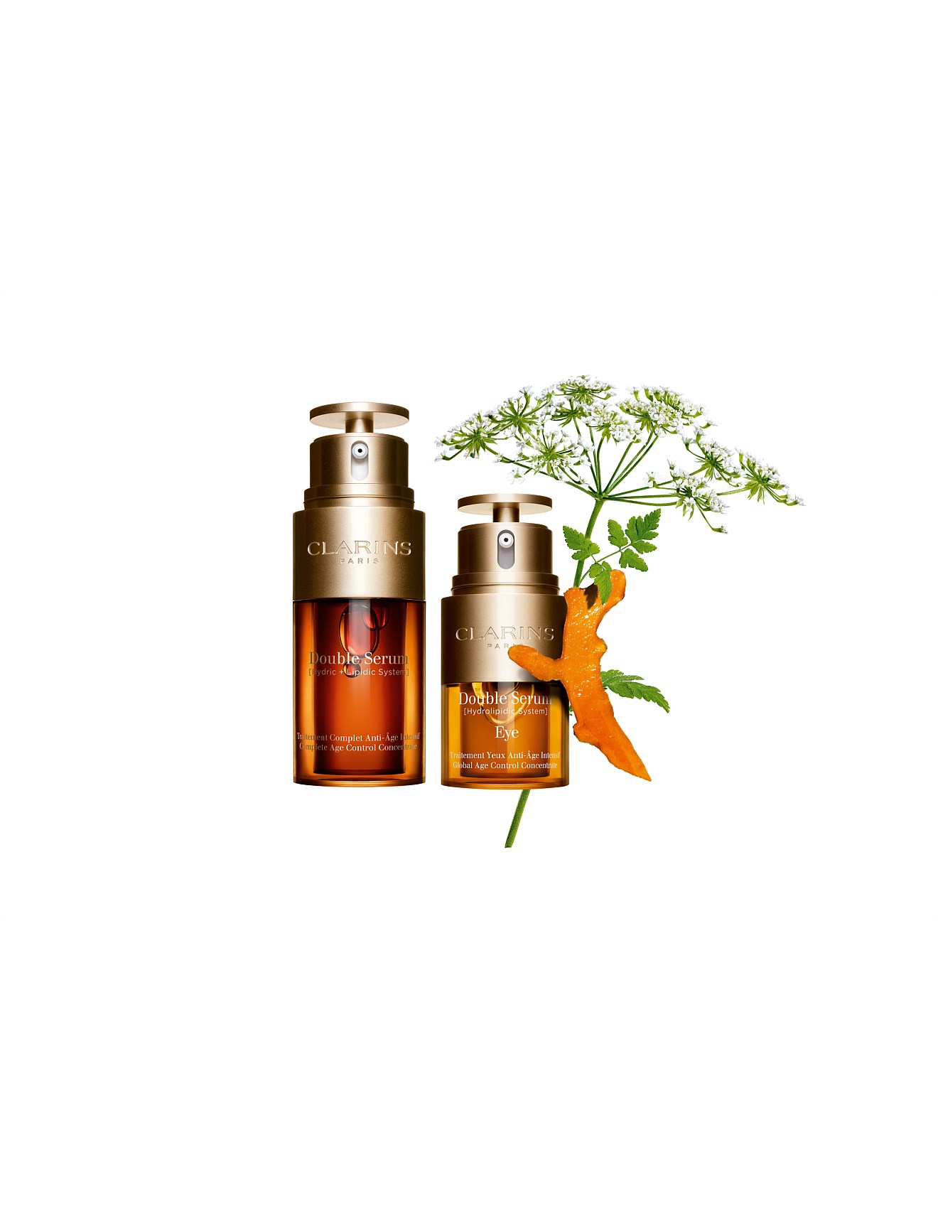 Clarins Double Serum & Double Serum Eye Set | David Jones