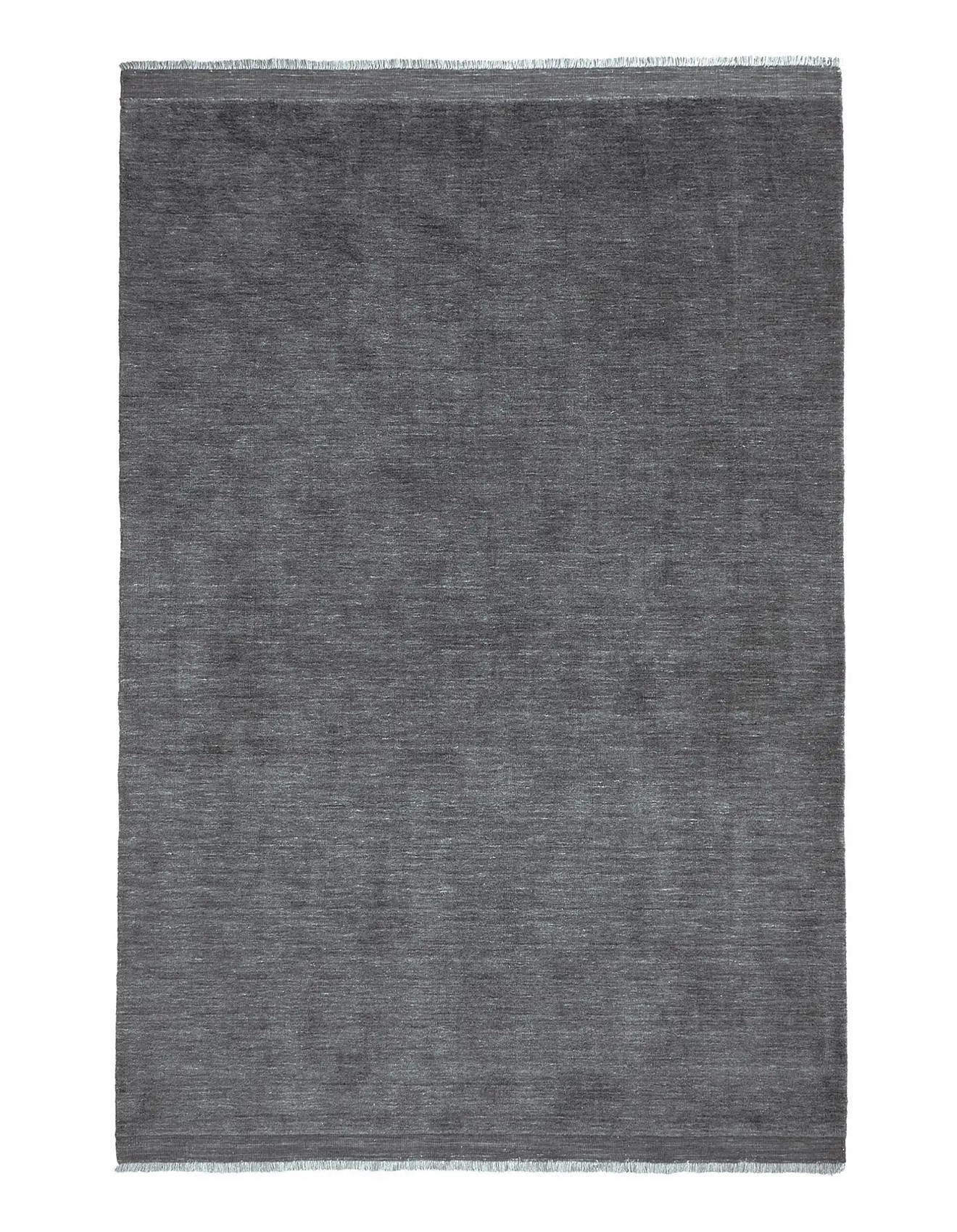 Weave Silvio Rug Handwoven Wool In Fog 2x3m | David Jones
