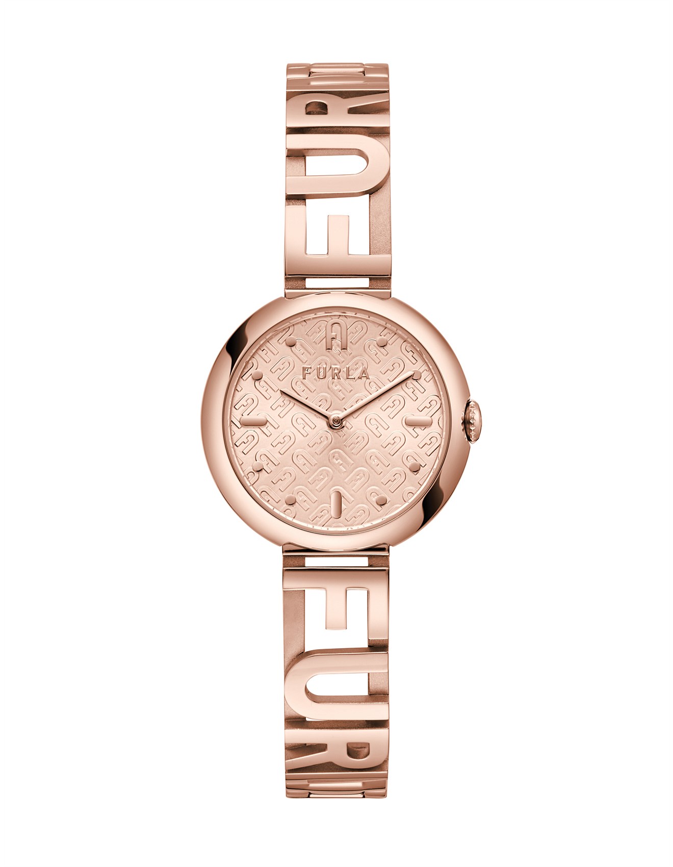 Furla 3d Bangle Rose Gold Bracelet Watch | David Jones