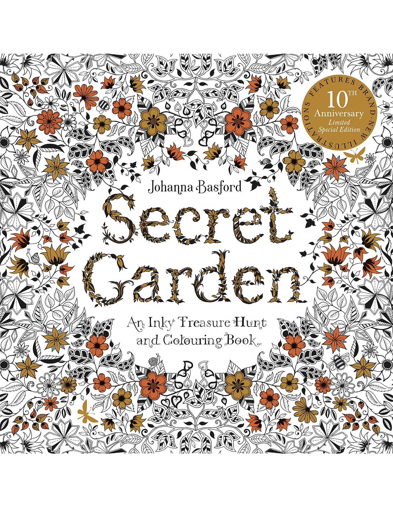 Hachette Secret Garden (10th Anniversary Edition) By Johanna Basford ...