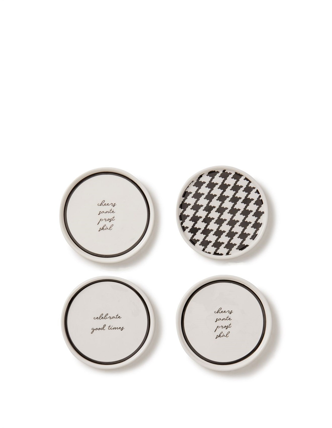 In the Roundhouse Anniversary Coaster Set | David Jones