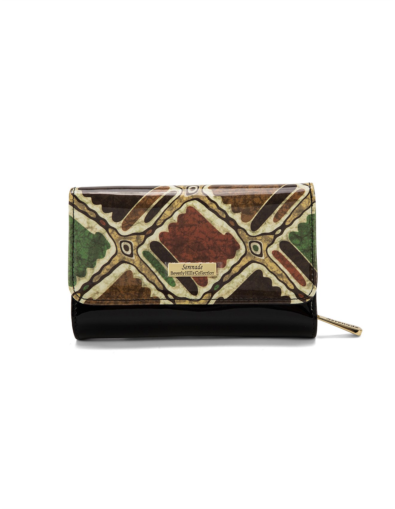 Serenade Verona Medium Patent Leather Wallet With Rfid | David Jones