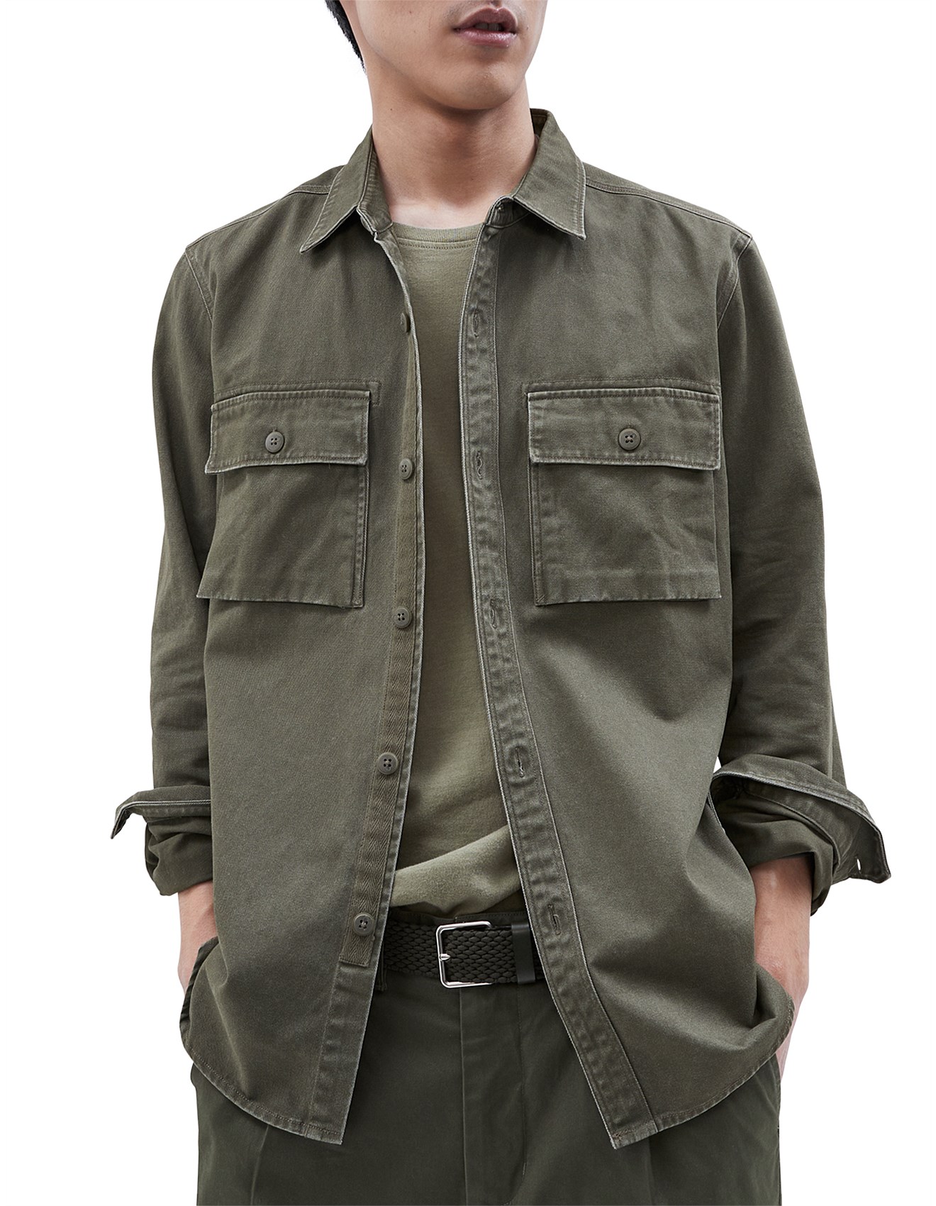 Unison Utility Overshirt | David Jones
