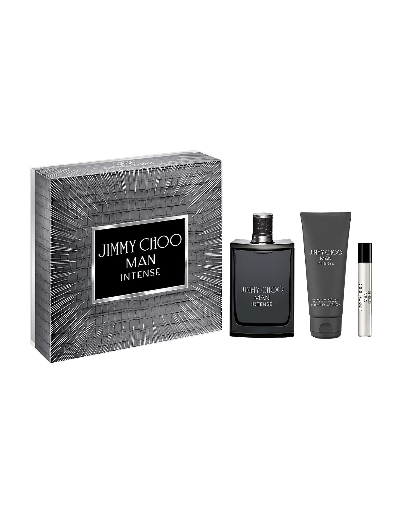 Jimmy Choo Jimmy Choo Man Intense Edt 100ml Gift Set | David Jones