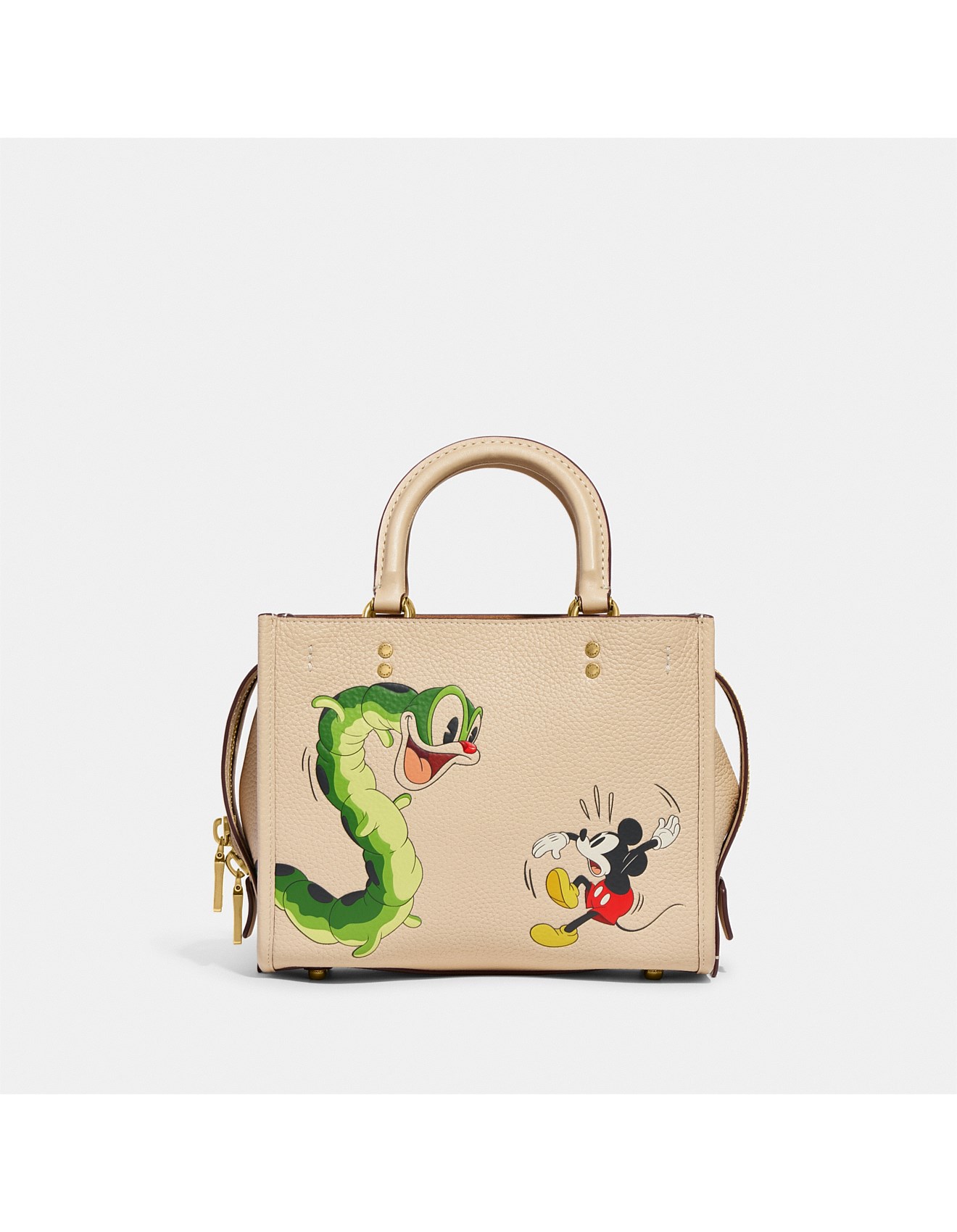 Coach Disney X Coach Rogue 25 In Leather With Mickey Mouse | David Jones