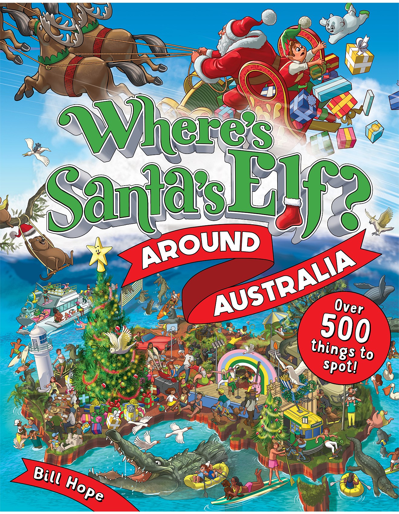 Scholastic Wheres Santas Elf? Around Australia | David Jones