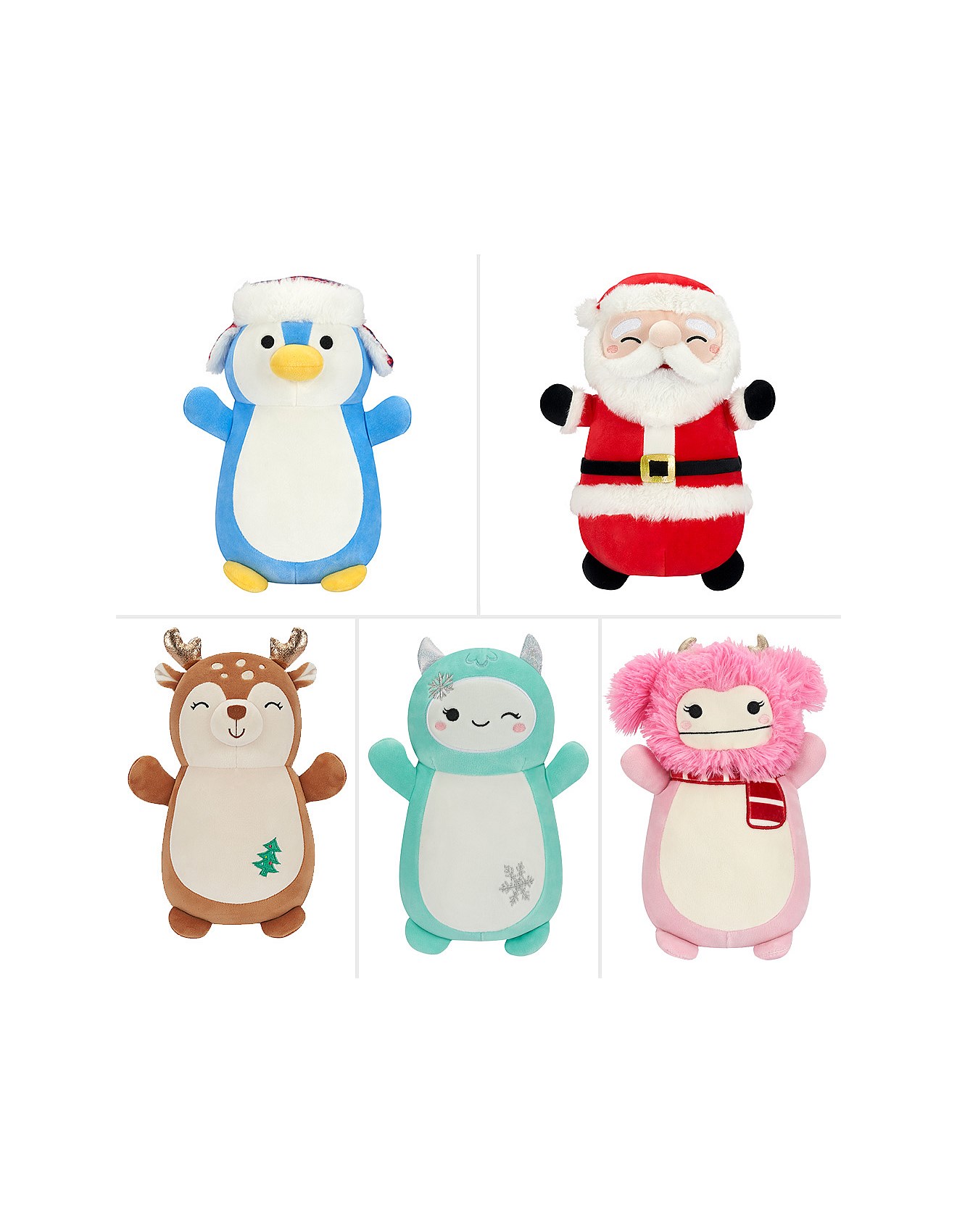 Squishmallows Squishmallow 14 Inch Christmas Holiday Hugmees Assorted ...