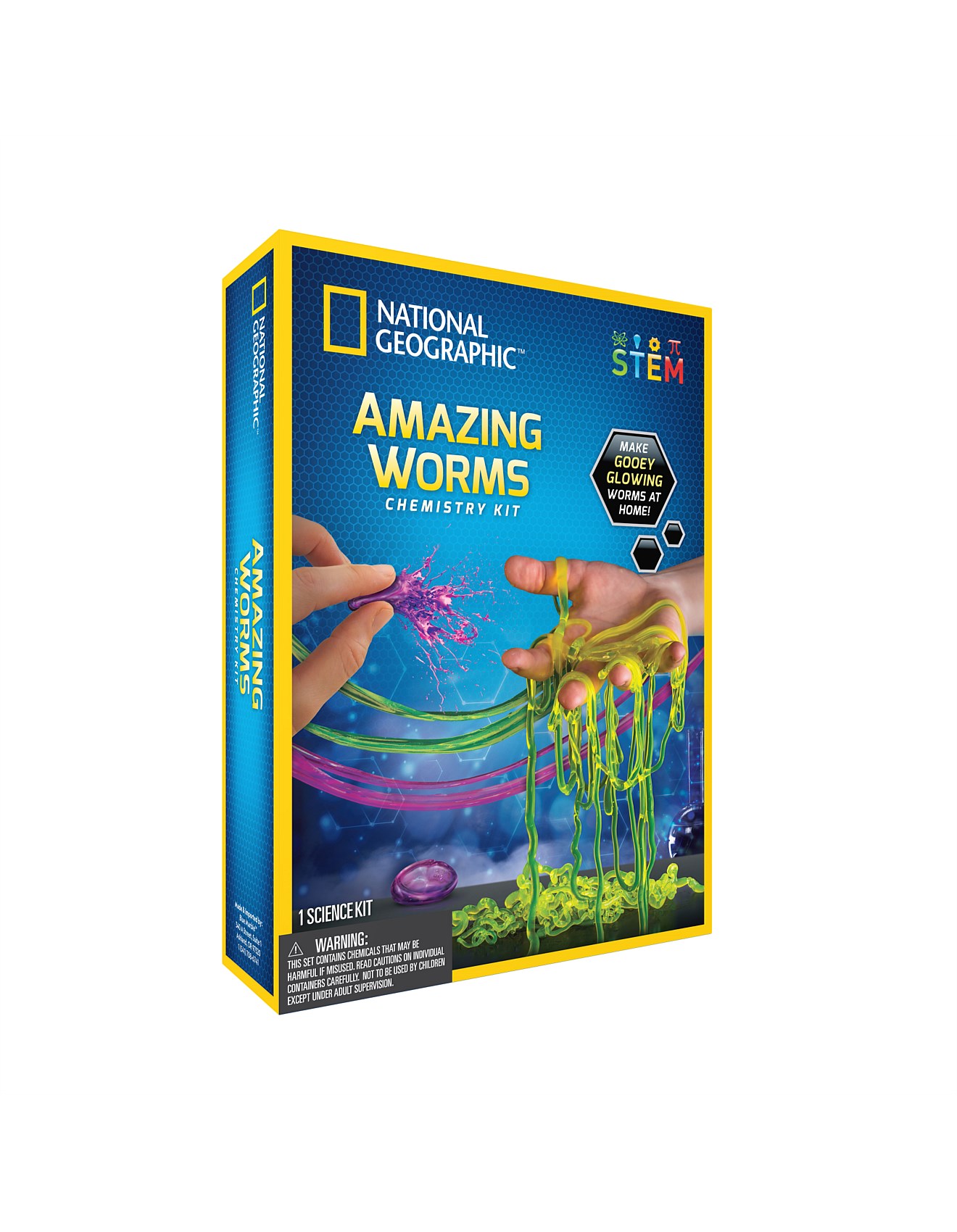 National Geographic Amazing Worms Chemistry Kit | David Jones