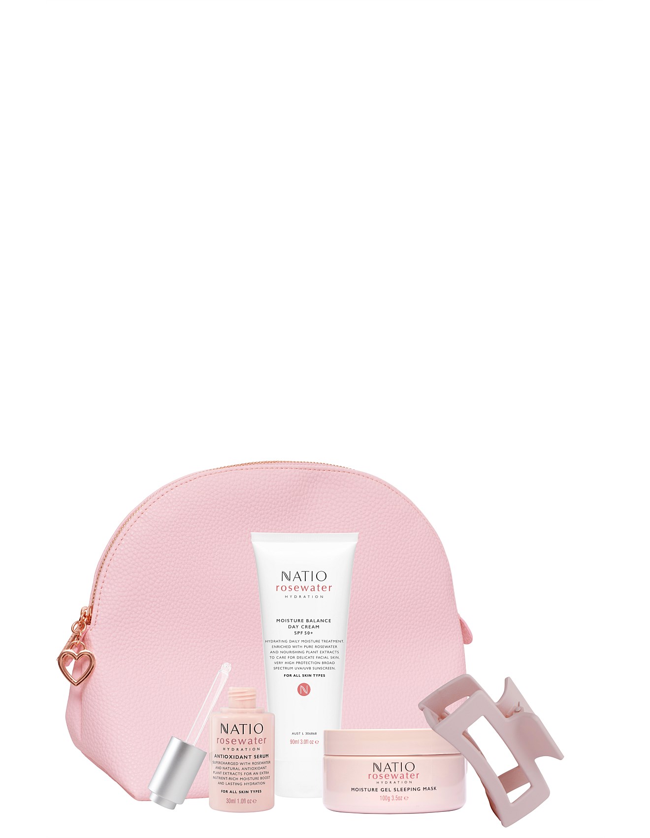 Natio Rose Petal Rosewater Hydration Gift Set | David Jones