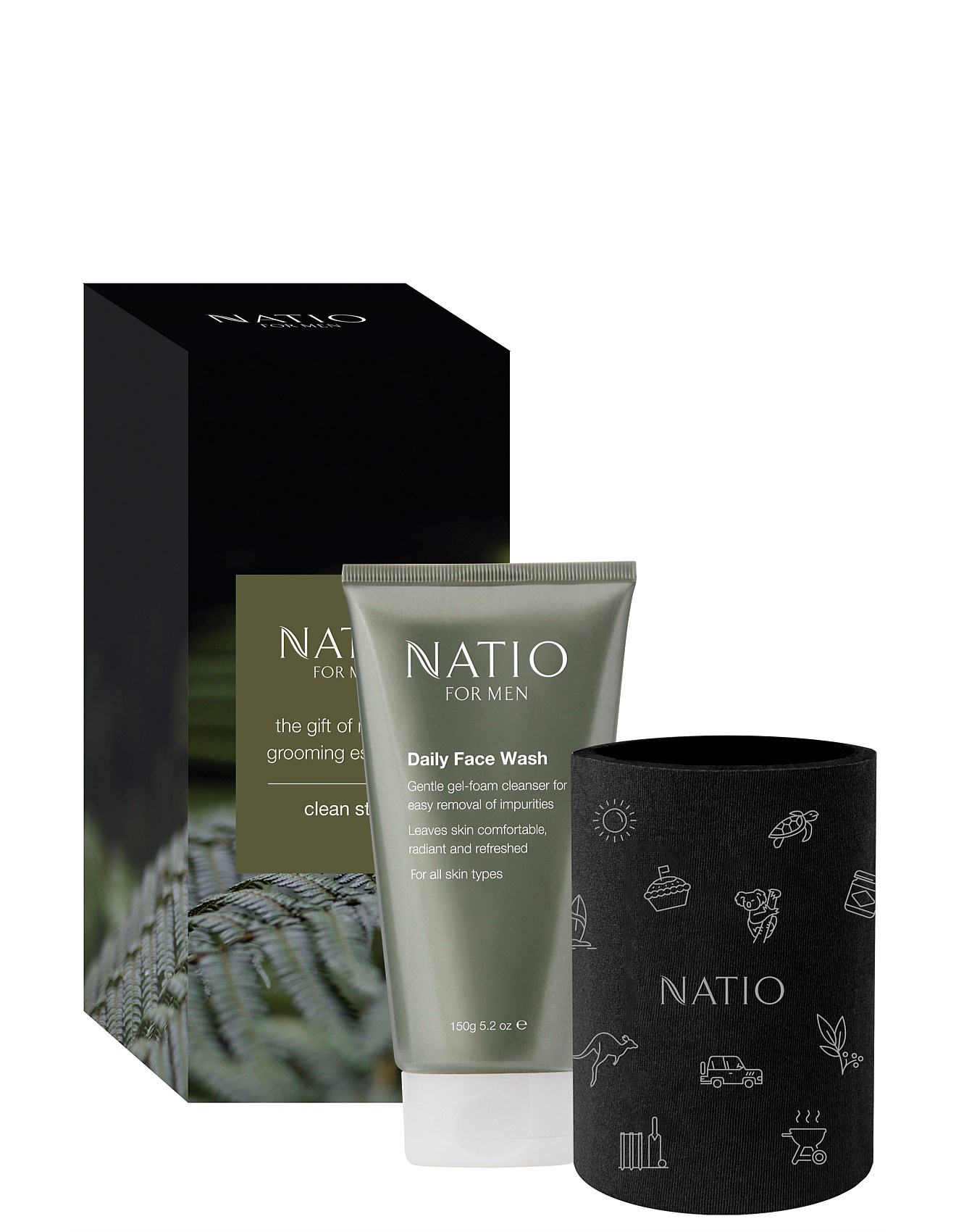 Natio Clean Start Natio Men Gift Set | David Jones
