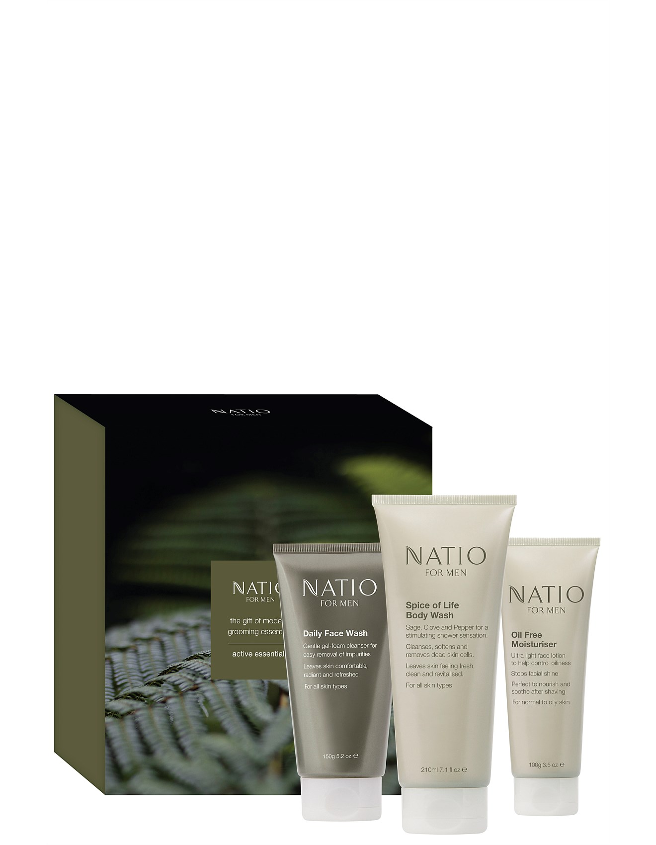 Natio Active Essentials Natio Men Gift Set | David Jones