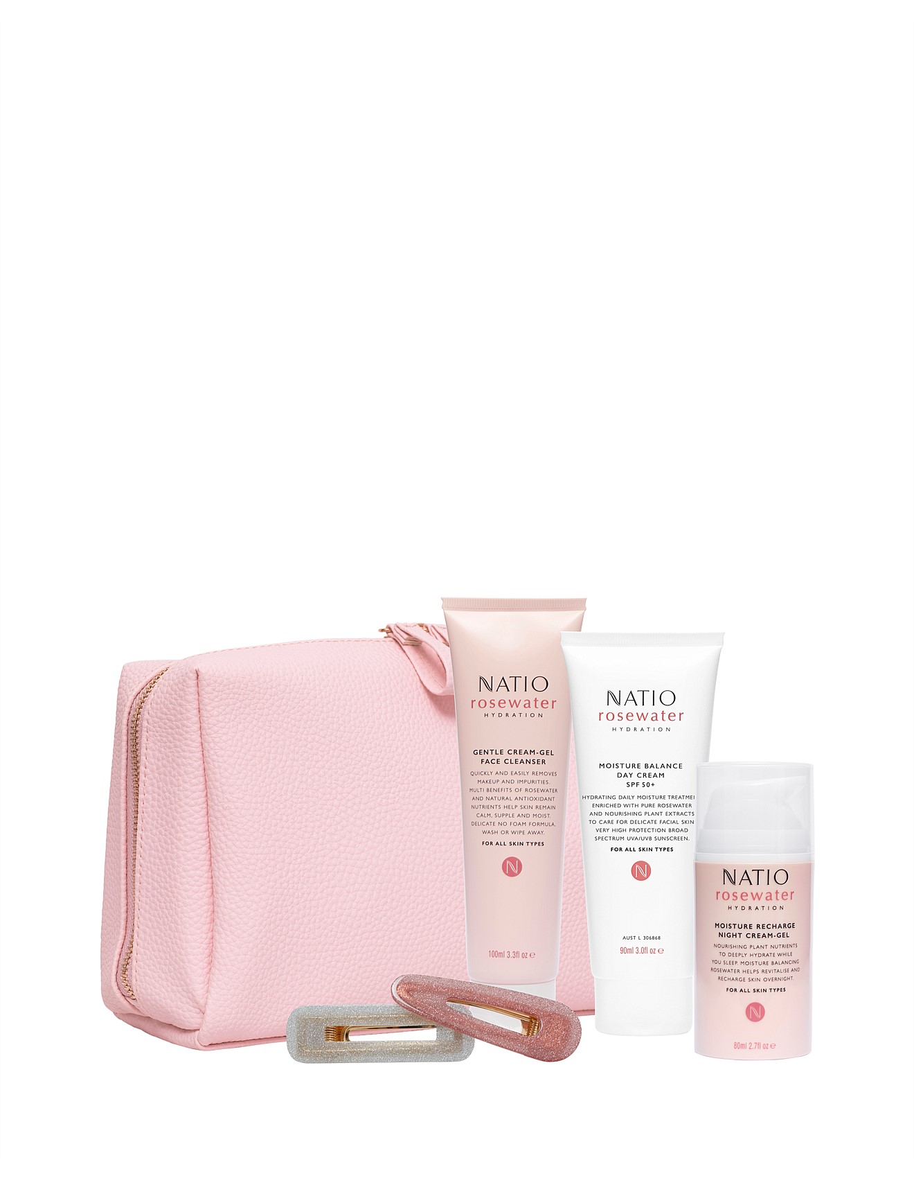 Natio Nourishing Rose Rosewater Hydration Gift Set | David Jones