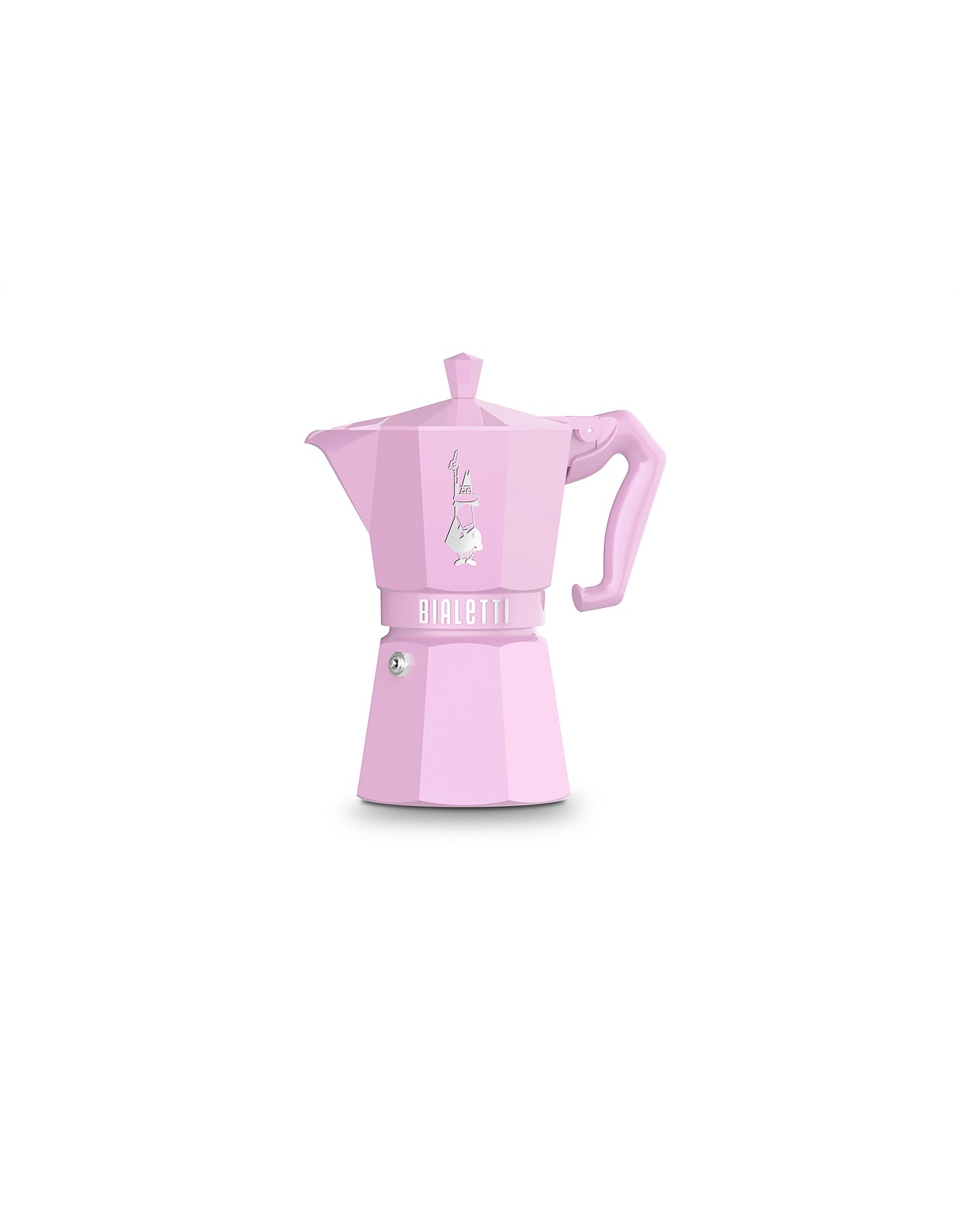 Bialetti Moka Exclusive 6 Cup Pink | David Jones