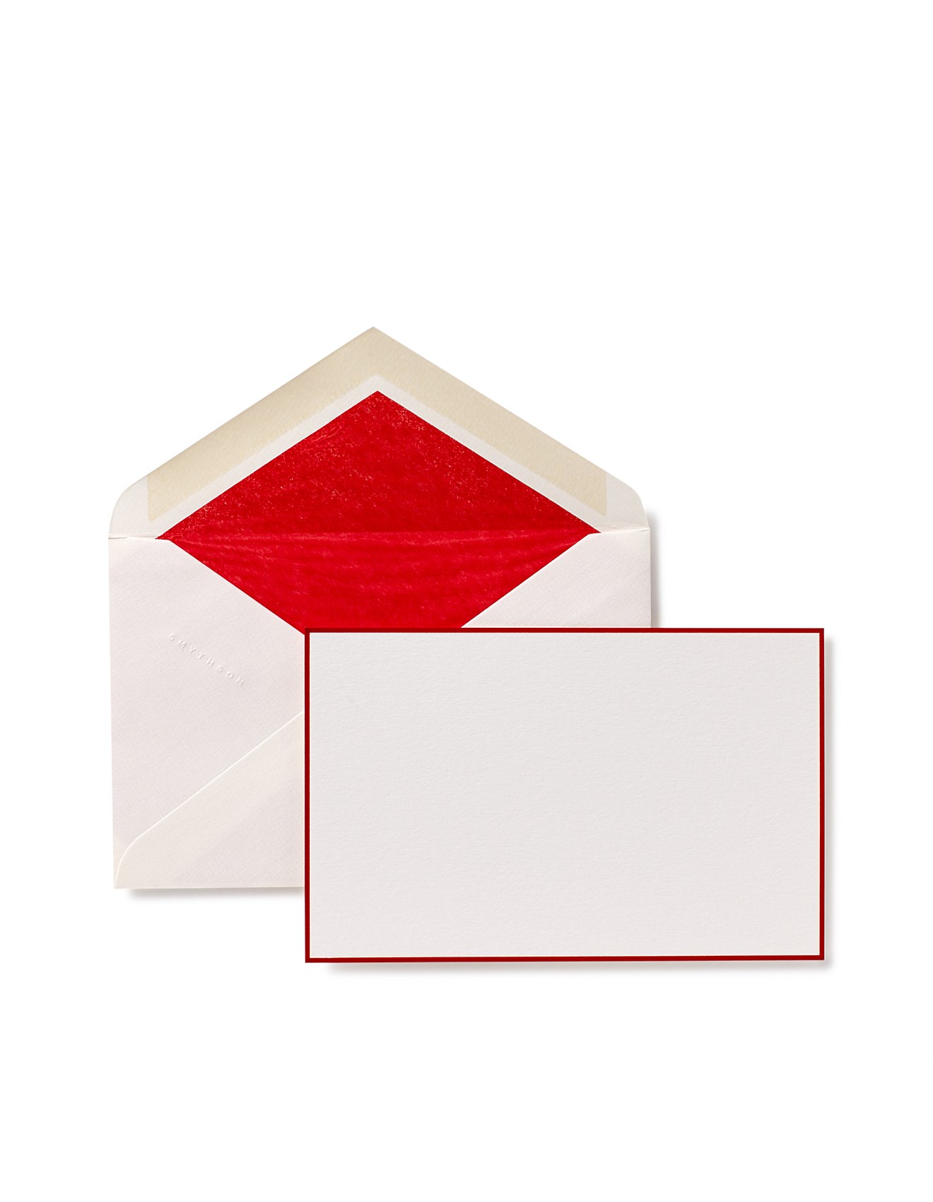 Smythson Single Border 10 Pack Kings Cards | David Jones
