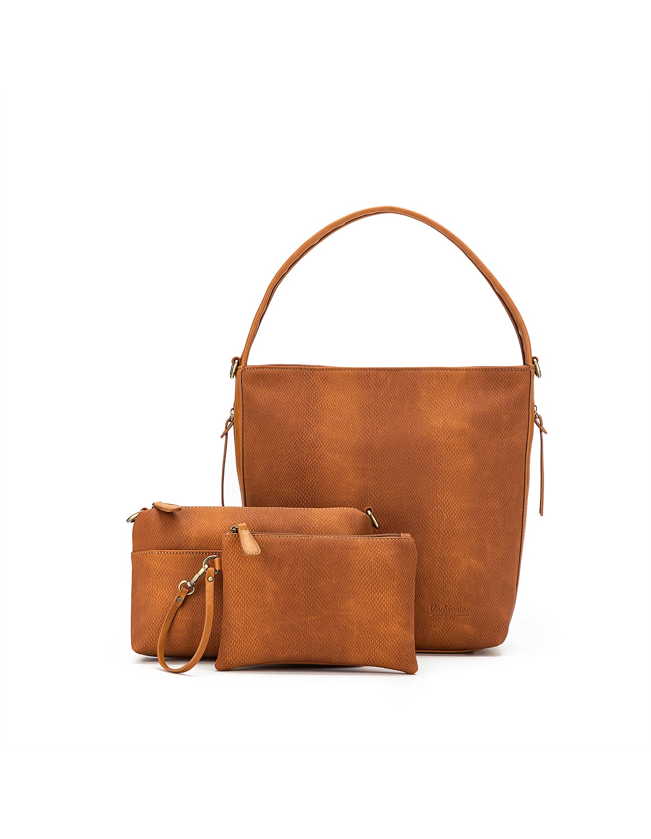 Black Caviar Savannah Tan Tote Bag | David Jones