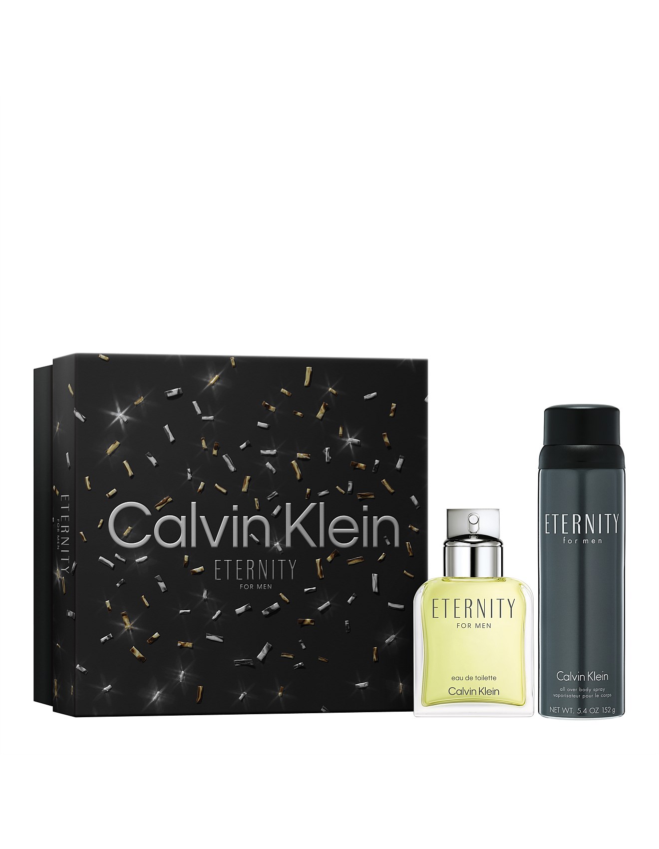 Calvin Klein Eternity For Men Eau De Toilette 100ml Gift Set | David Jones