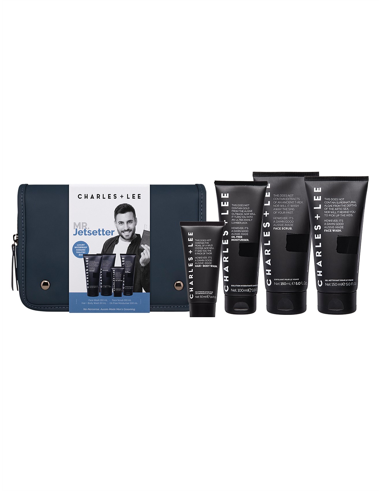 Charles + Lee Mr. Jetsetter Gift Set | David Jones