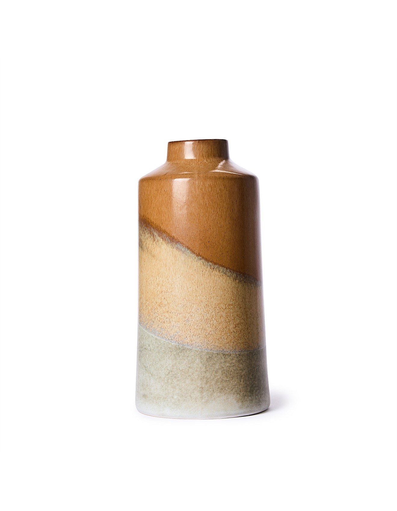 The Conran Shop Aoki Reactive Glaze Wide Vase 32cm | David Jones