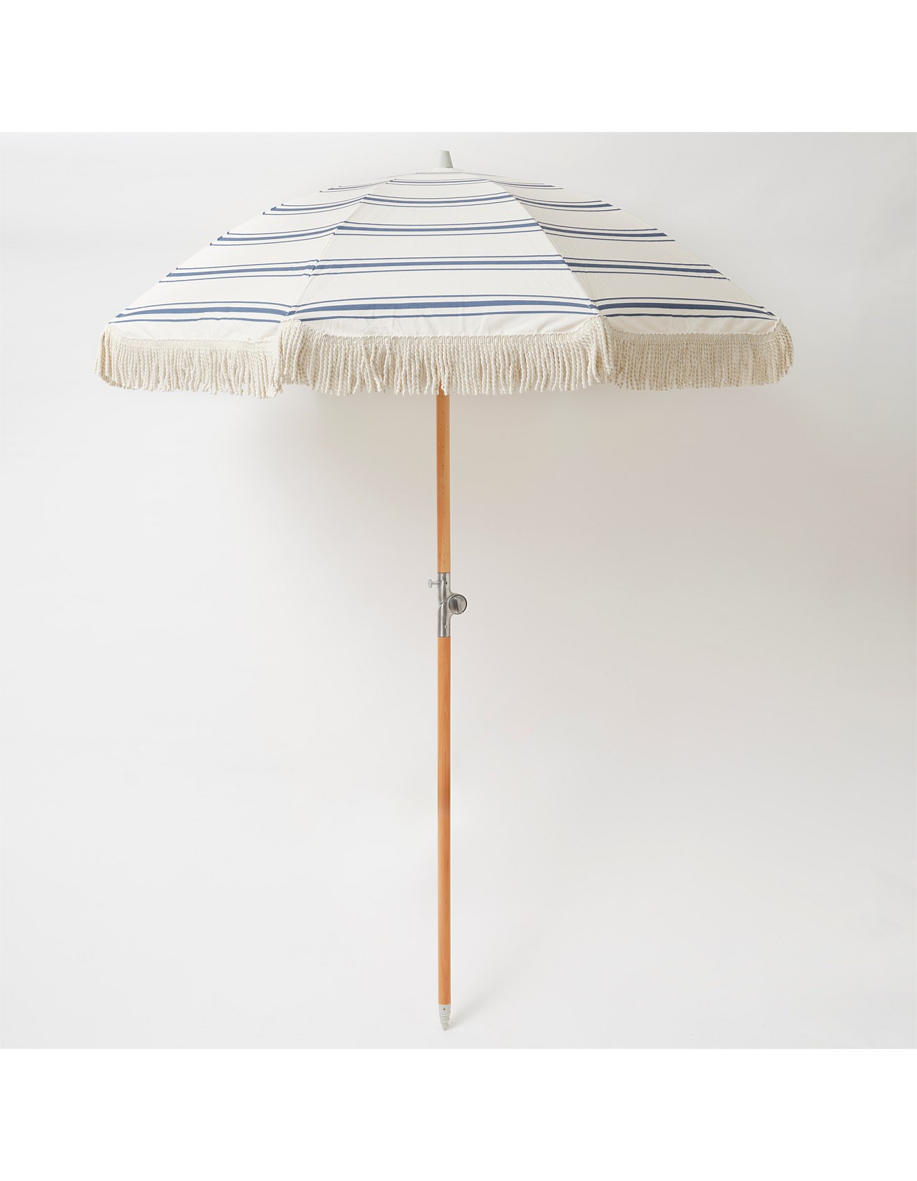 Sunnylife the Resort Luxe Beach Umbrella Coastal Blue | David Jones