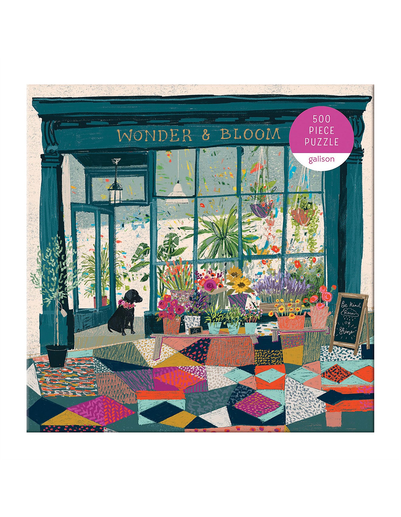 Galison Wonder & Bloom Puzzle 500 Piece | David Jones