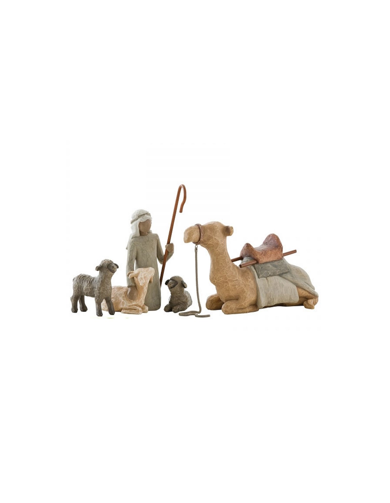Willow Tree Shepherd and Stable Animals | David Jones